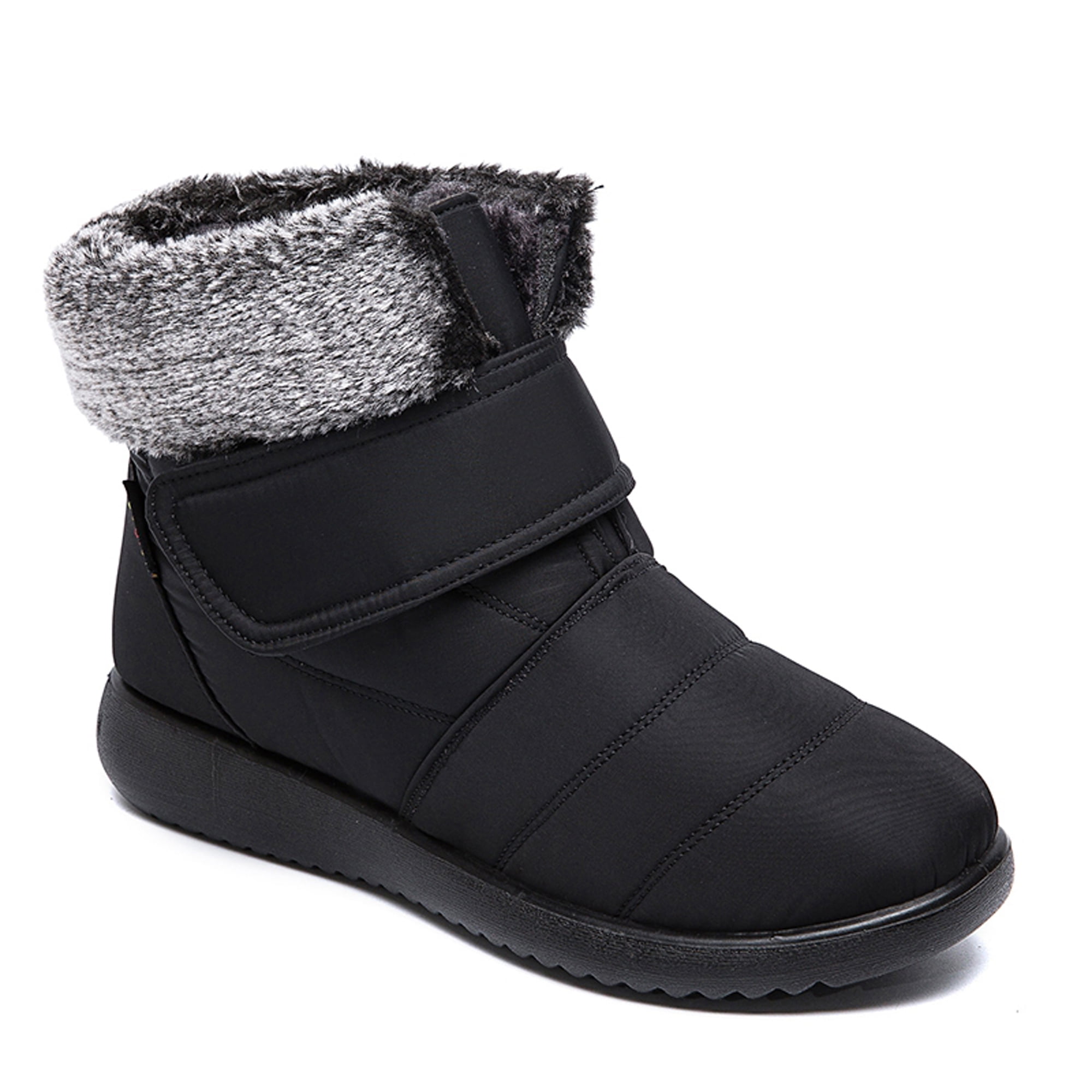 HAJINK Womens Snow Boots Warm Waterproof Comfortable Slip on Outdoor ...