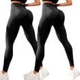 HAJWOH 2PCS Anti Cellulite Leggings Womens Butt Lifting Tummy Control ...