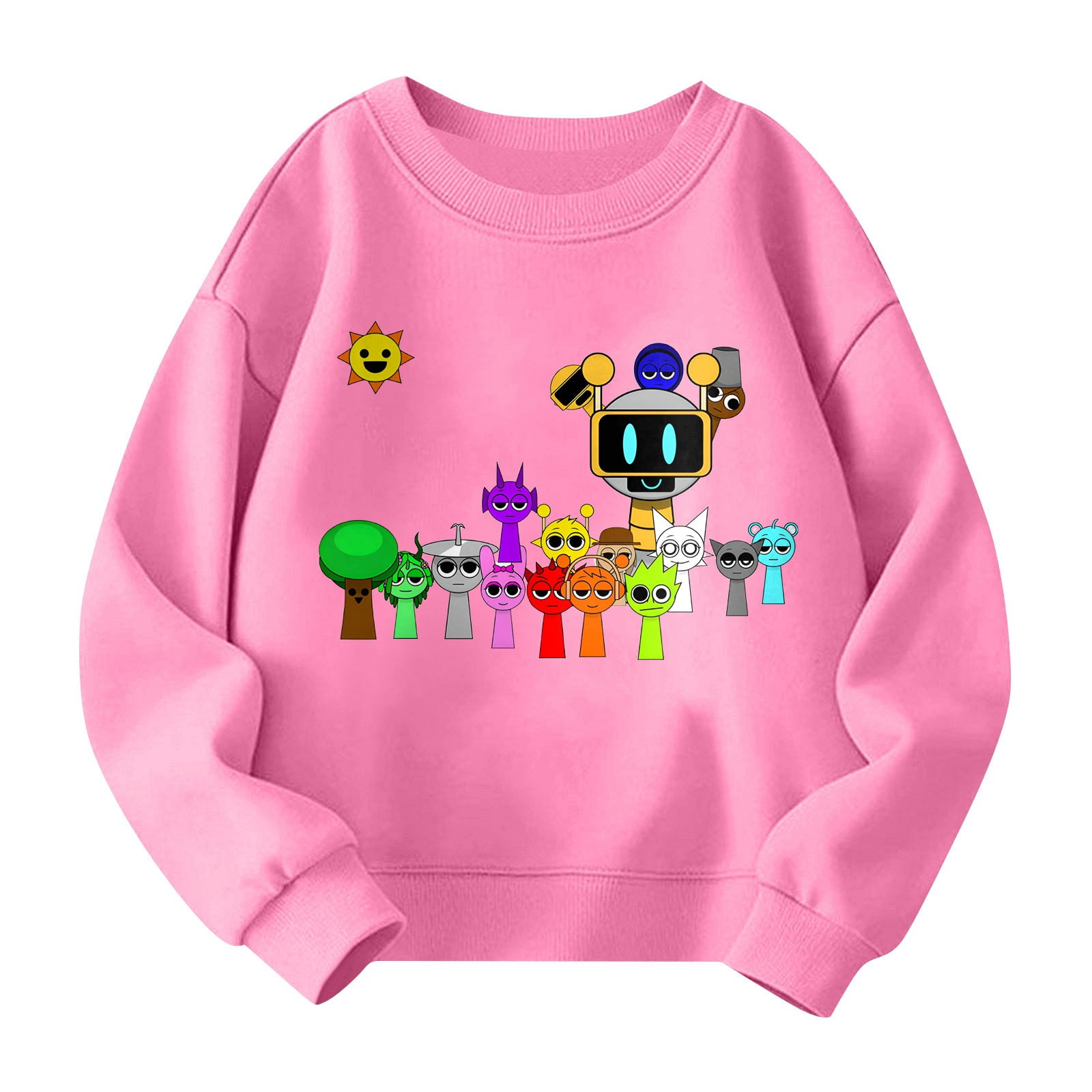 HAJWOH Sprunki Sweatshirt for Kids Long Sleeve Sprunki Sweaters Cute ...