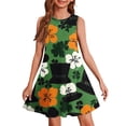 HAJWOH Summer Dresses for Girls Sleeveless St. Patrick's Day Dresses ...