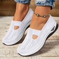 HAJWOH Women's Orthopedic Shoes with Arch Support, All Day Comfort Slip ...