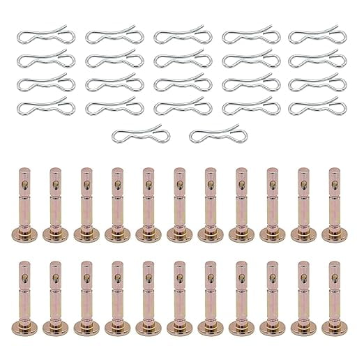 HAKATOP 22 PC 738-04124 and 714-04040 Shear Pin with Cotter for Cub ...