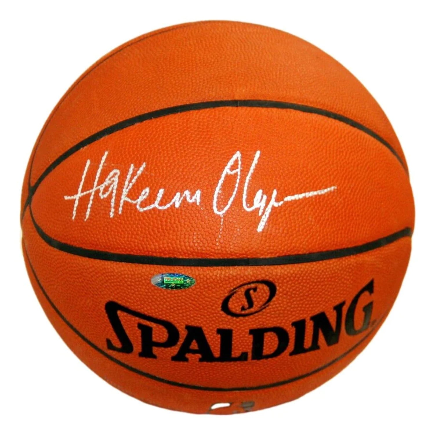 HAKEEM OLAJUWON Autographed NBA Basketball - Walmart.com