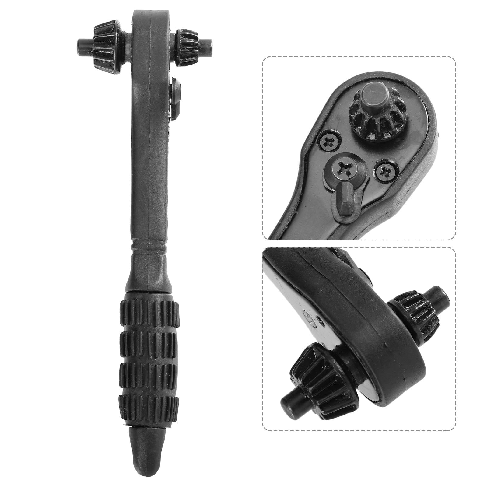 HAKIDZEL 1 Set Drill Chuck Ratchet Wrench With Ratchet Switch For Metal ...
