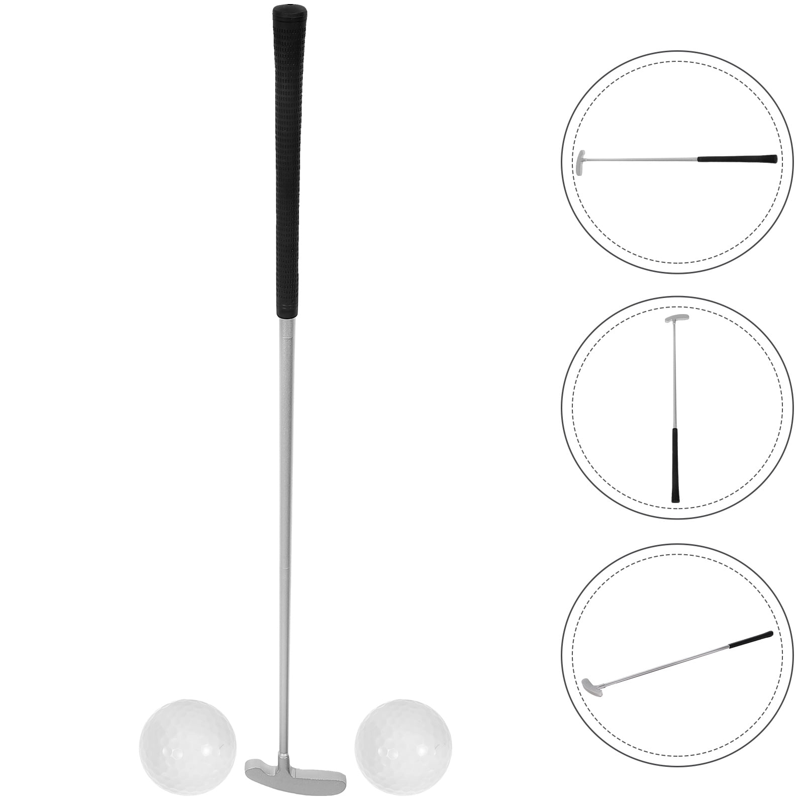 HAKIDZEL 1 Set Golf Training Balls Portable Golfs Putter Aluminium ...