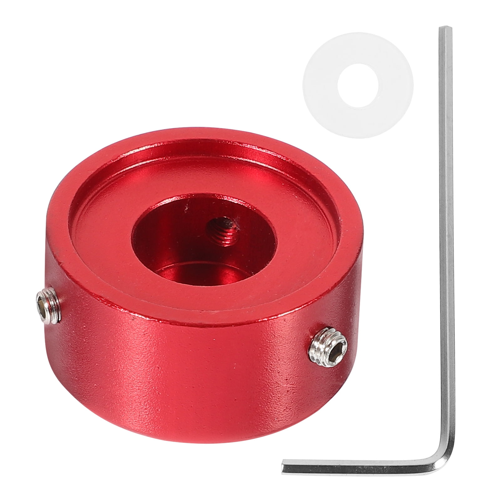 HAKIDZEL 1 Set Rotary Knobs Metal Red 0.9X0.9in for Electric Guitar ...
