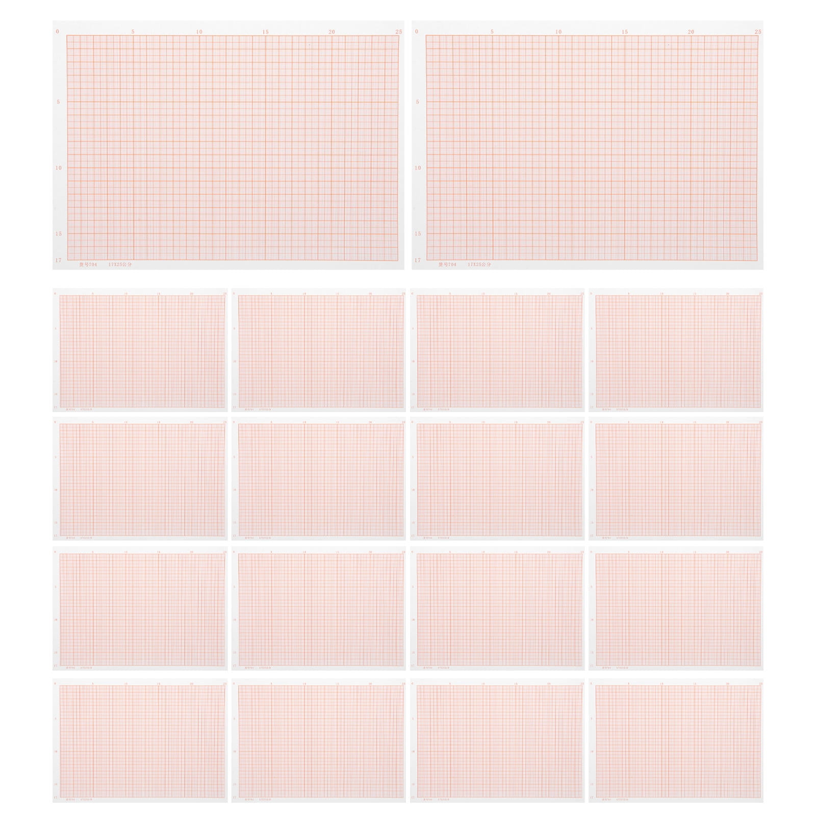HAKIDZEL 100 Sheets Notebook Grid Paper for Students Math Drawing ...