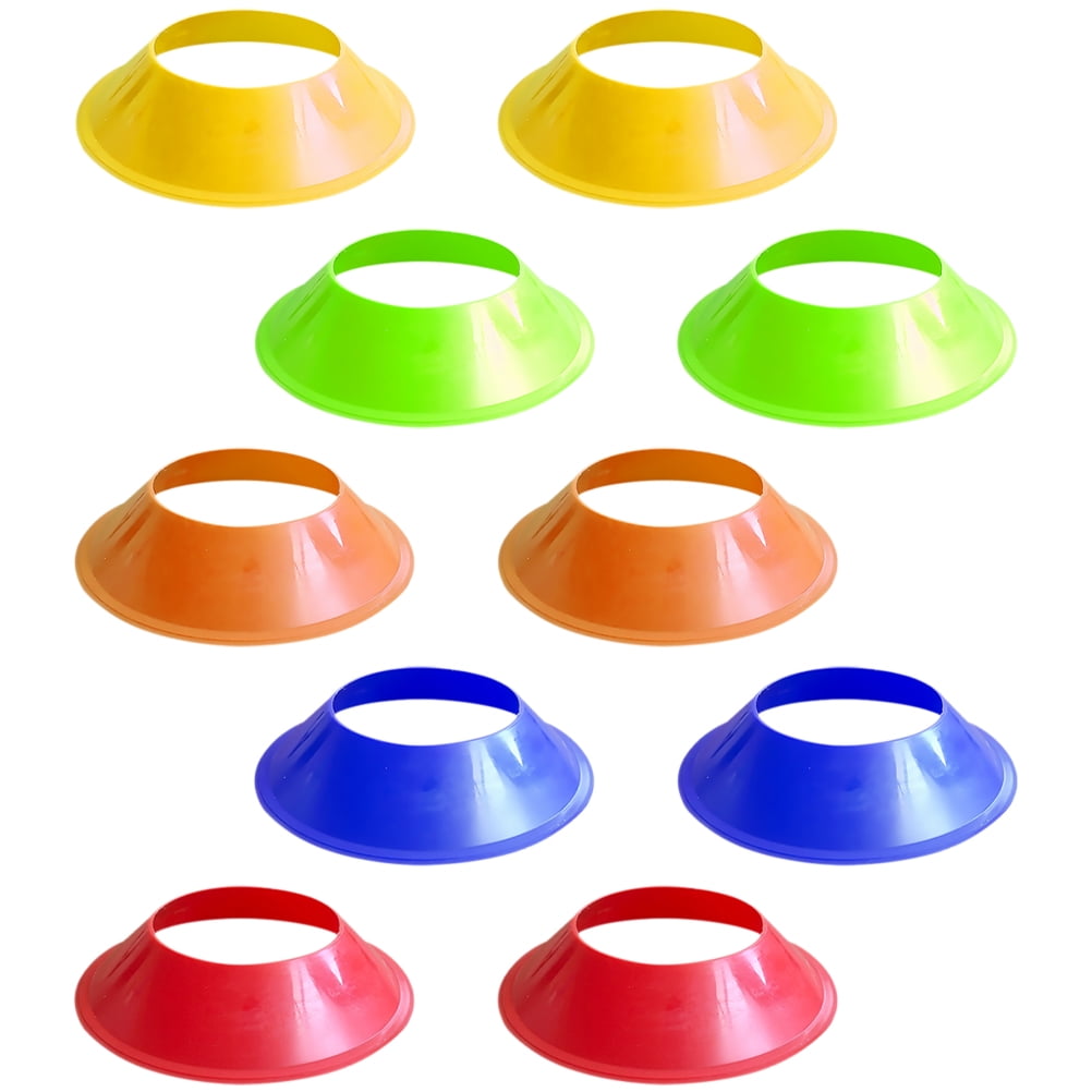 HAKIDZEL Training Cones Pe Blue 10Pcs 7.5x3.9in - Walmart.com