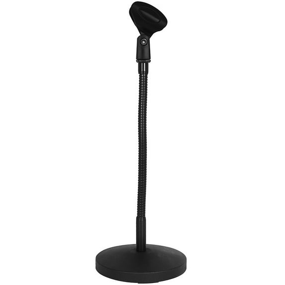 HAKIDZEL 1Pack Desktop Mic Stand Metal Microphone Support Retractable ...