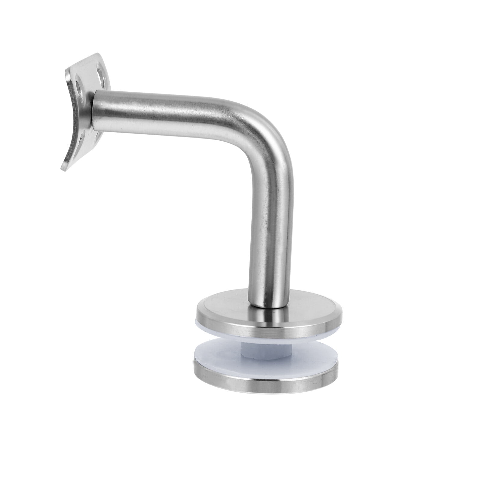 HAKIDZEL 1Pack Rectangular Glass Clamp in Silver for Frameless Glass ...