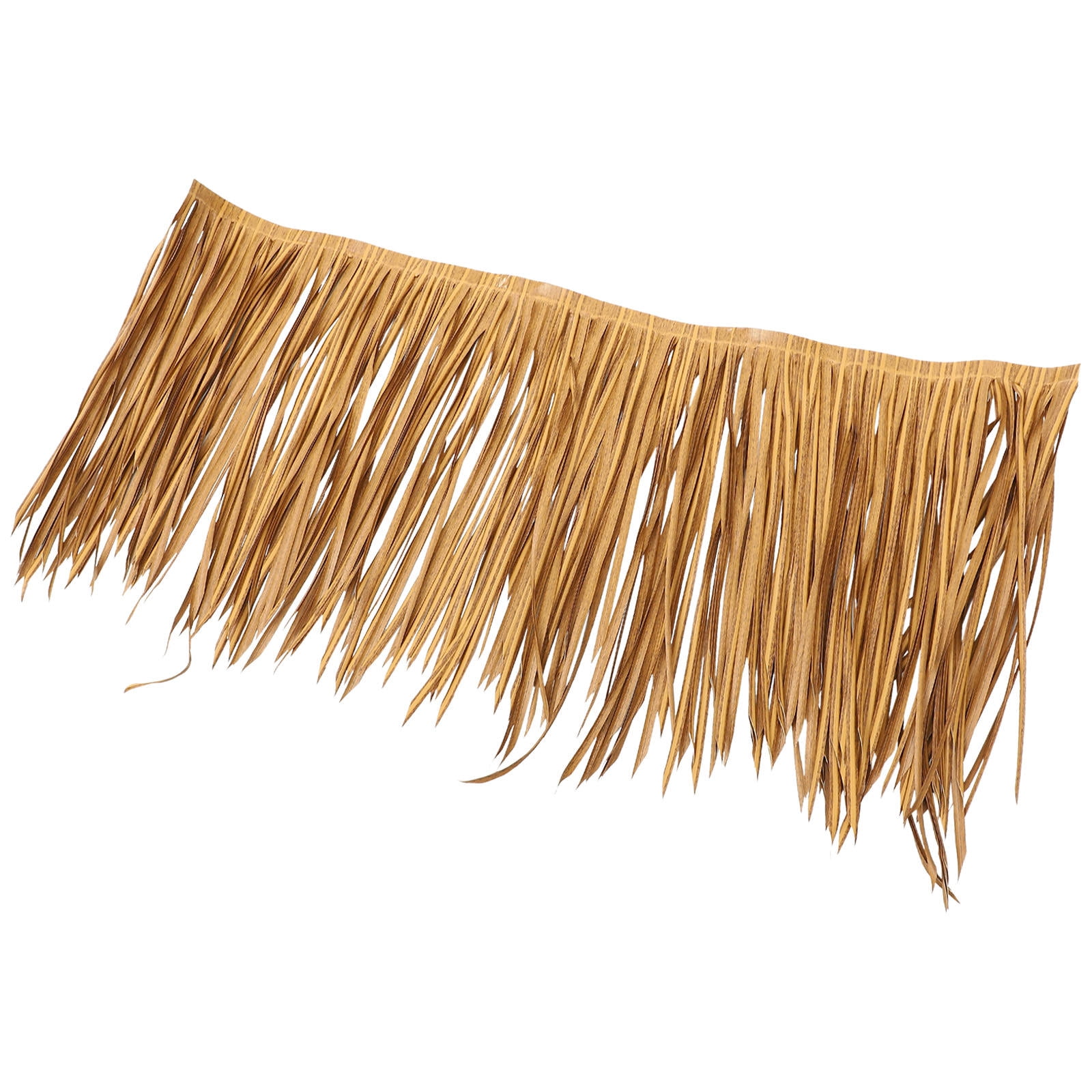 HAKIDZEL 1Pack Simulated Thatch Roll Dark Grey Pe Artificial Thatch ...