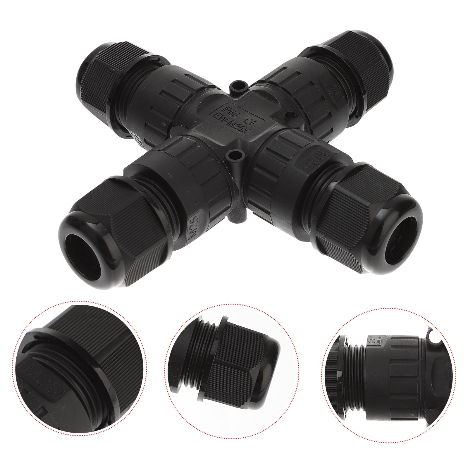 HAKIDZEL 1Pack Waterproof Electrical Connectors for Outdoor Use with ...