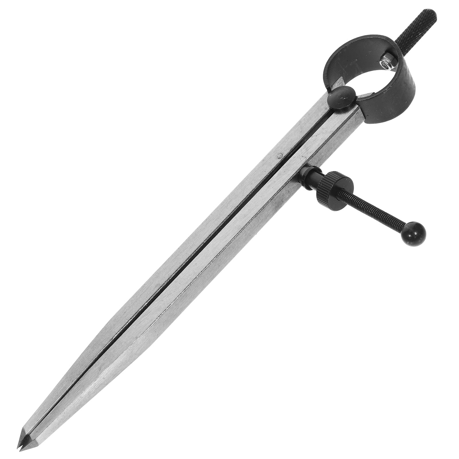 HAKIDZEL Woodworking Scribing Ruler Flat Legs Ergonomic Handle Iron ...