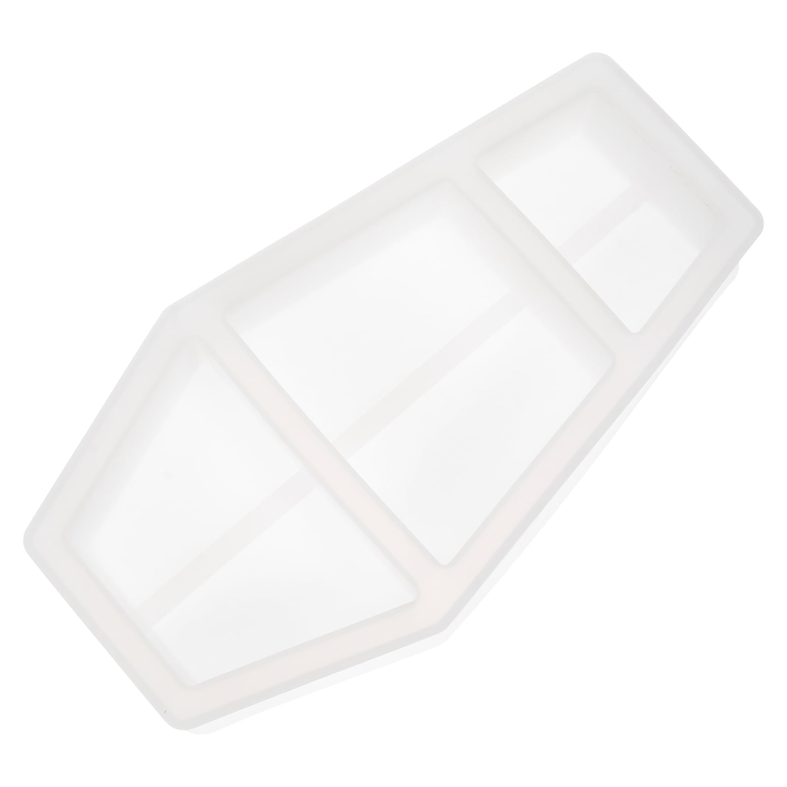 HAKIDZEL 1Pcs Coffin Shaped Storage Box Mold for Crystal Epoxy Mold DIY ...
