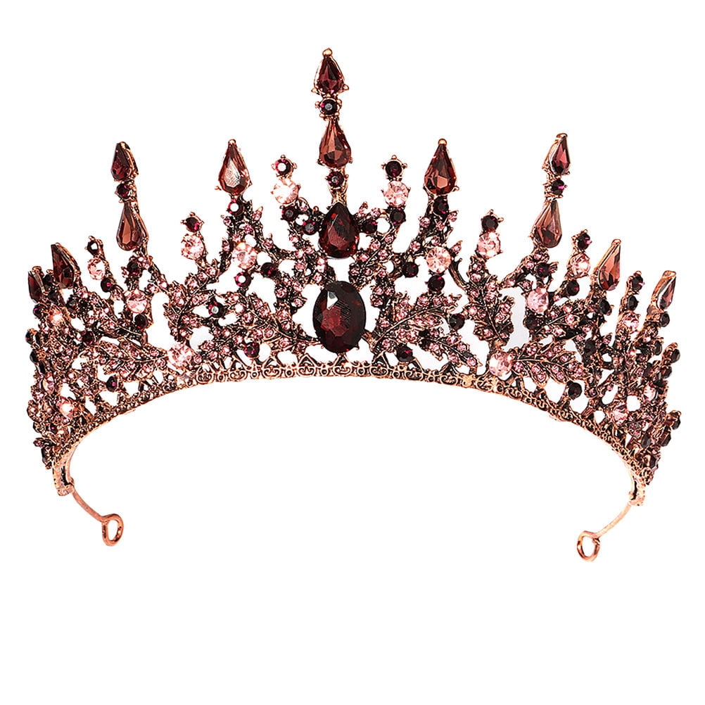 HAKIDZEL 1Pcs Performance Accessory Beautiful Woman Crown for Weddings ...