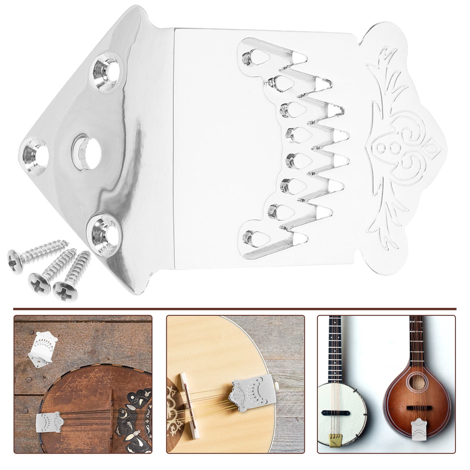 HAKIDZEL 1Set Mandolin String Accessory Metal for Musicians Simple ...