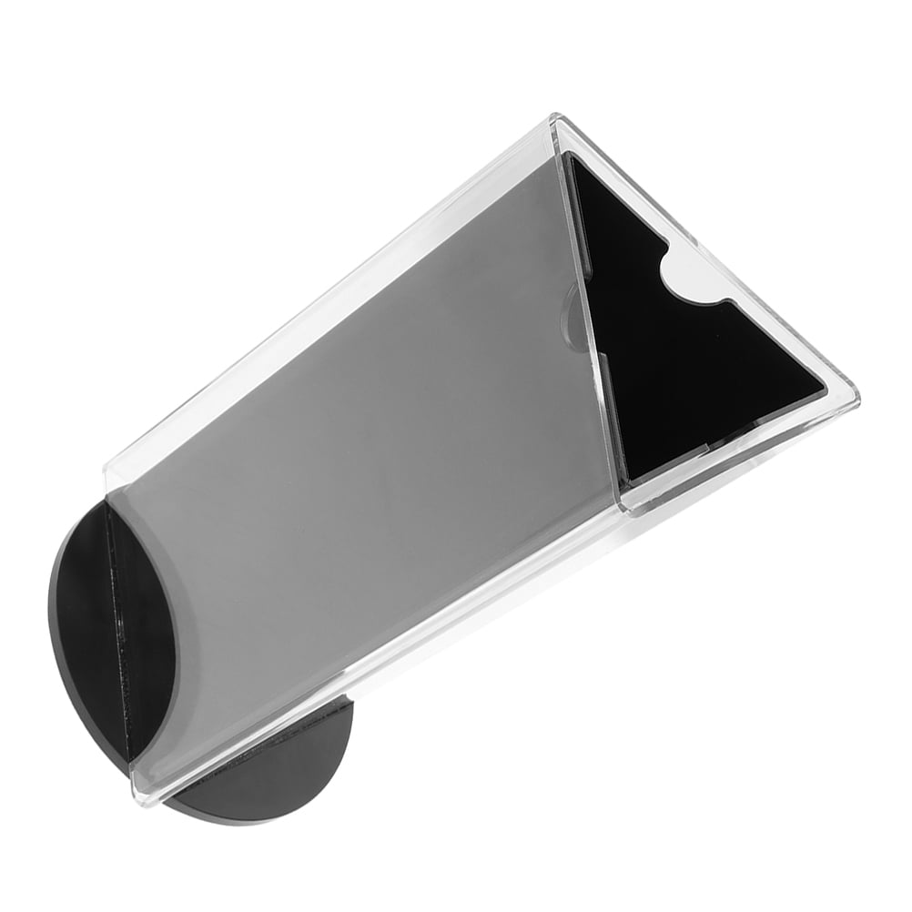 HAKIDZEL Clear Menu Holder Acrylic Three Sided Rotating Design 1Set ...