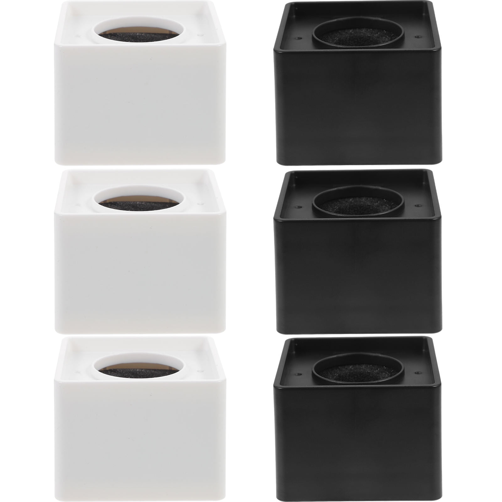 HAKIDZEL 6Pcs Microphone Flag Cube Cover for Broadcasters with Sleek ...