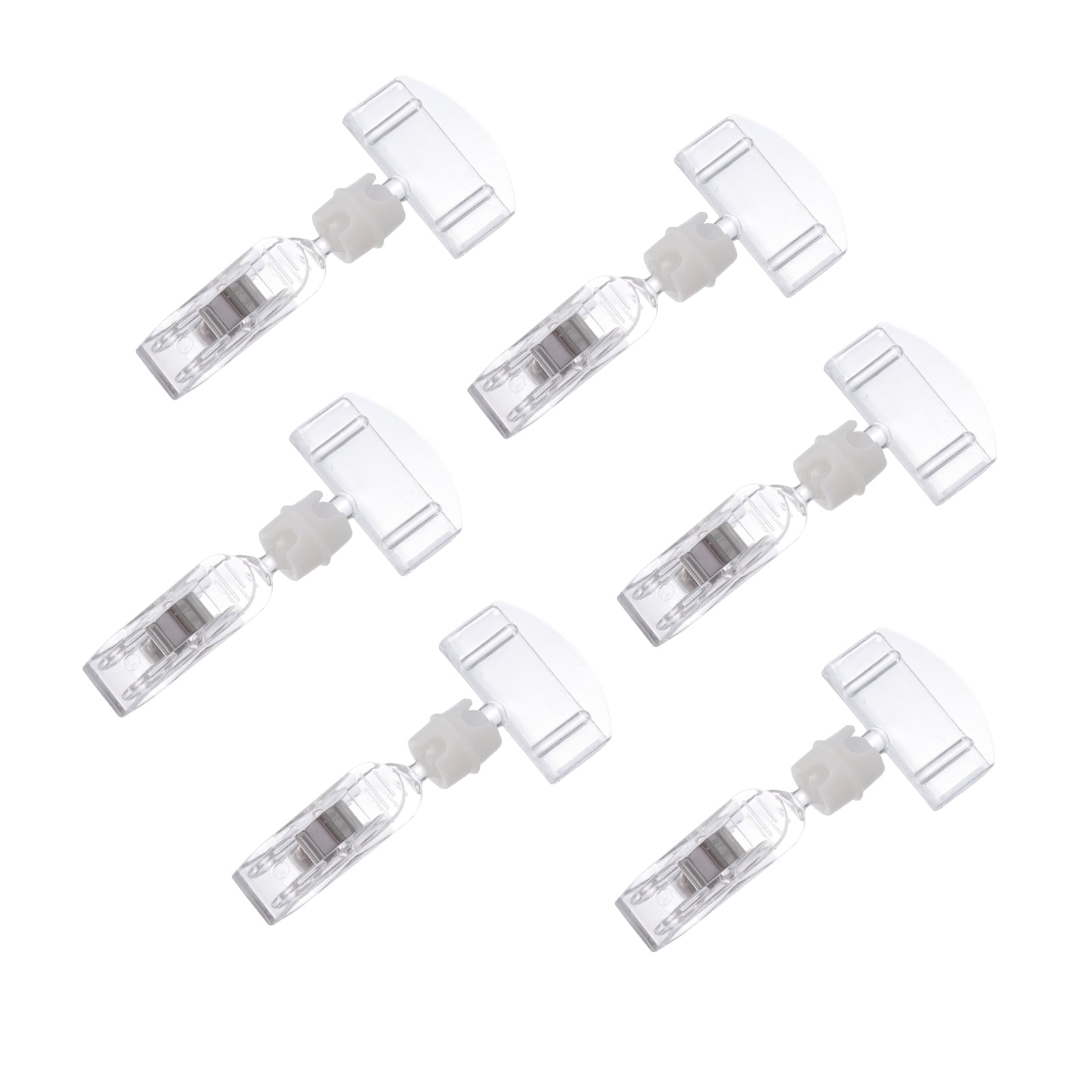 HAKIDZEL 6Pcs Store Sign Holder Price Display Holders Transparent ...