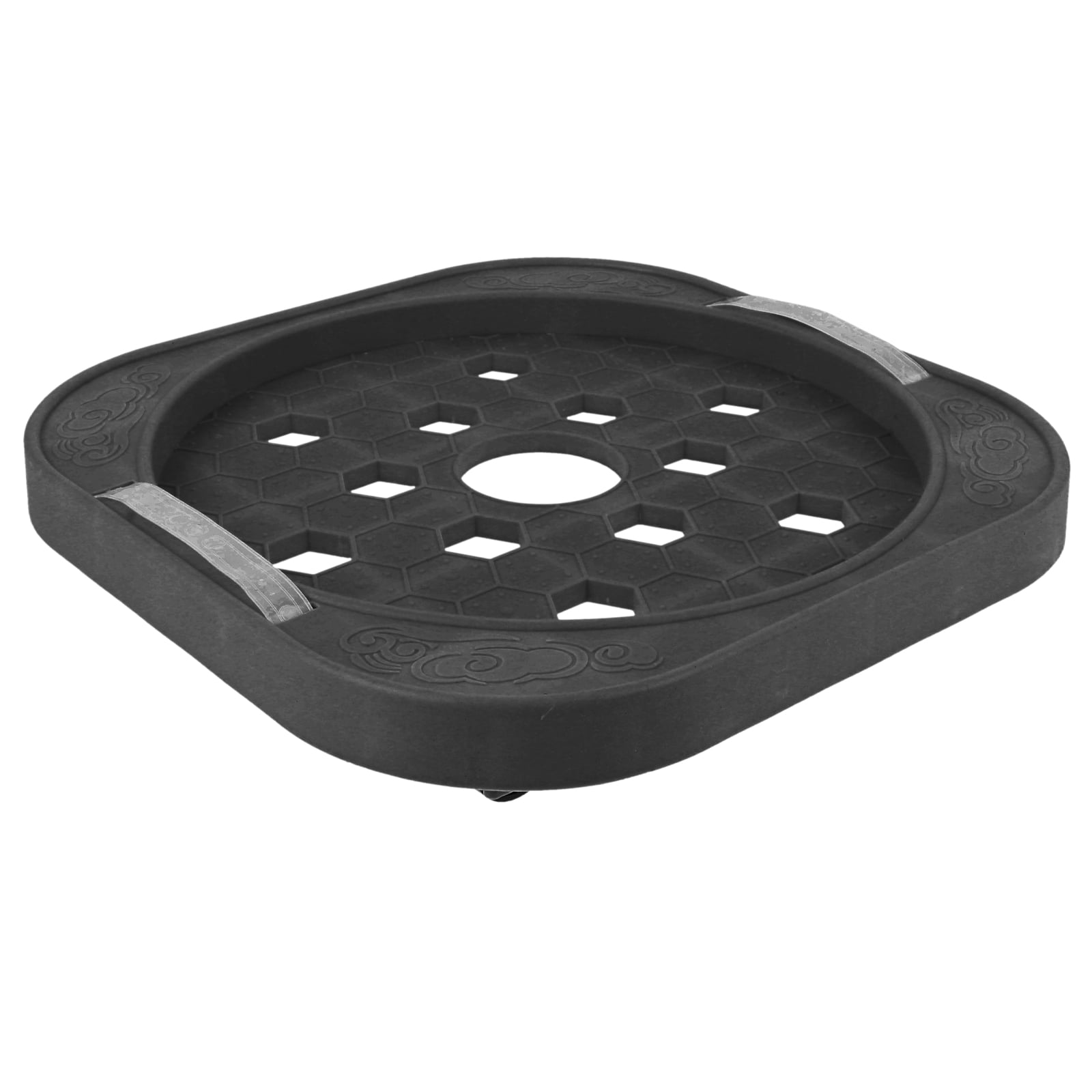 HAKIDZEL 7Pack Stand for Propane Tank Movable Gas Tank Base with Wheels ...