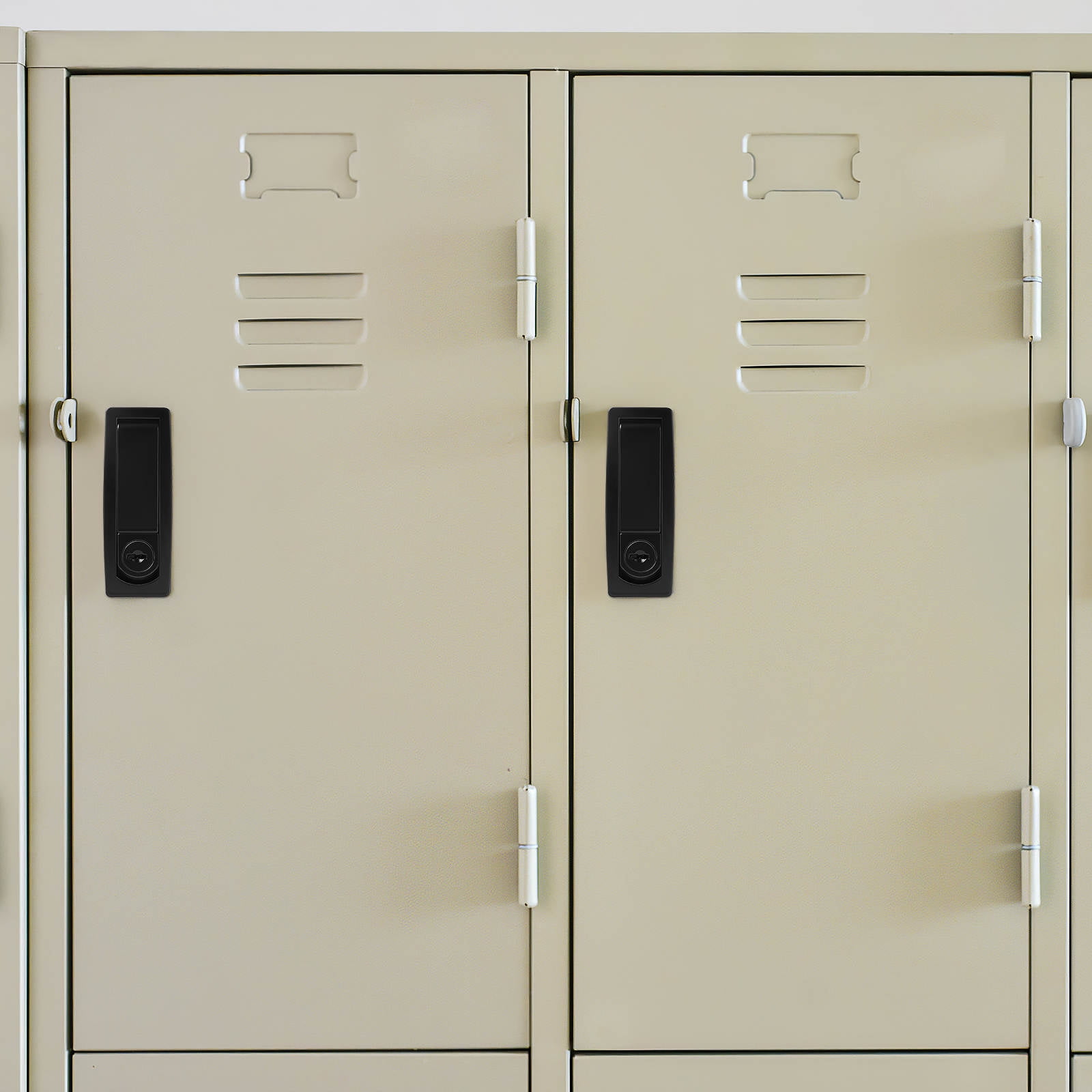 HAKIDZEL Adjustable Lever Compression Latch Lock 2Pcs Black Flush Mount ...