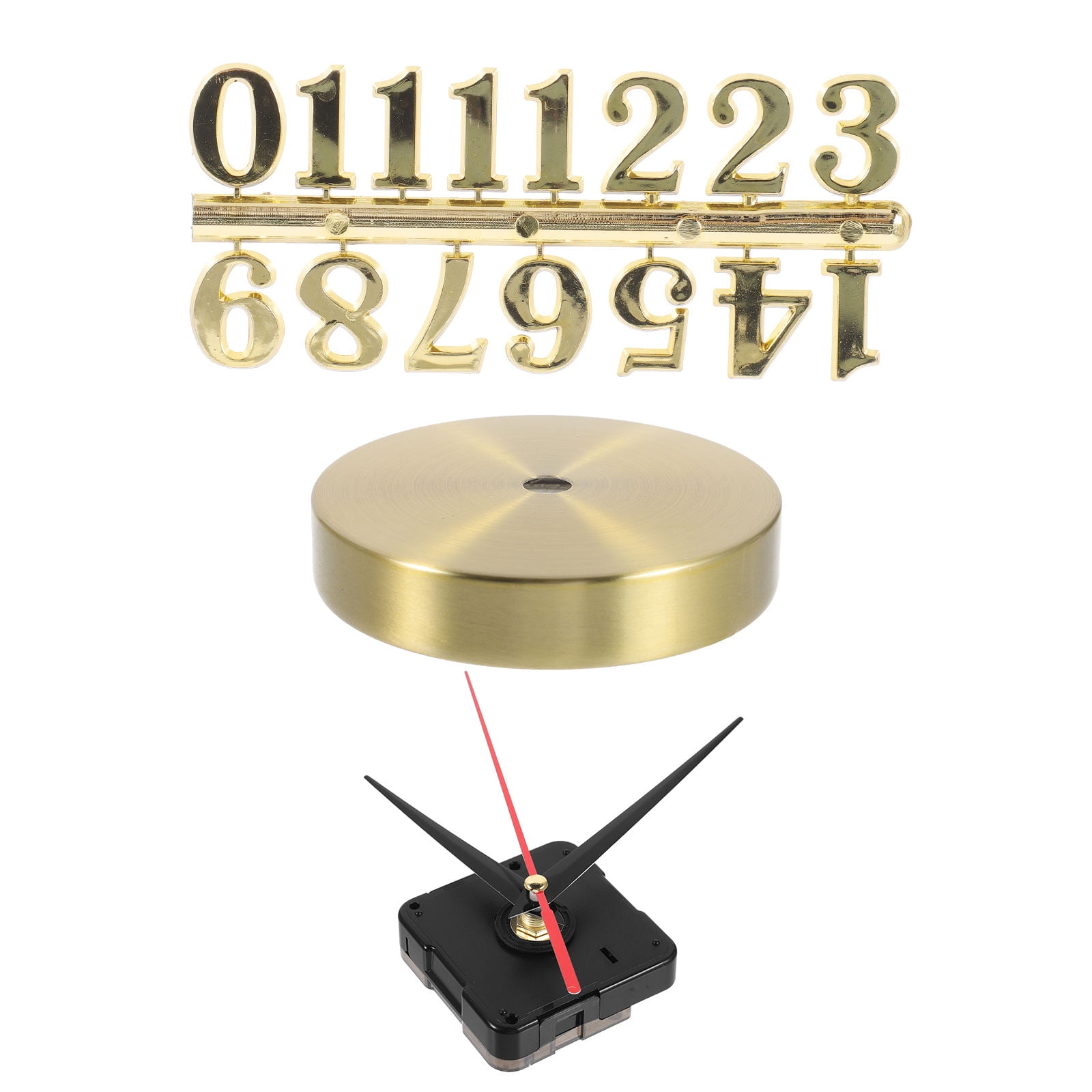 HAKIDZEL Creative Wall Clock Movement Set 1 Set Assorted Color Plastic ...