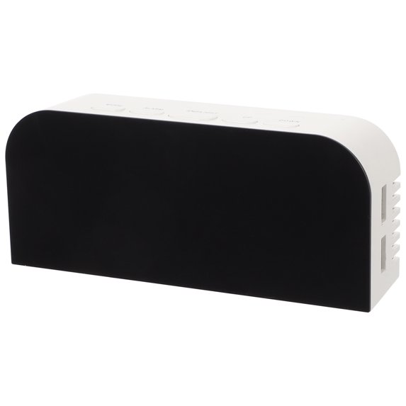 HAKIDZEL Digital Bedside Clock with Temperature and Brightness ...
