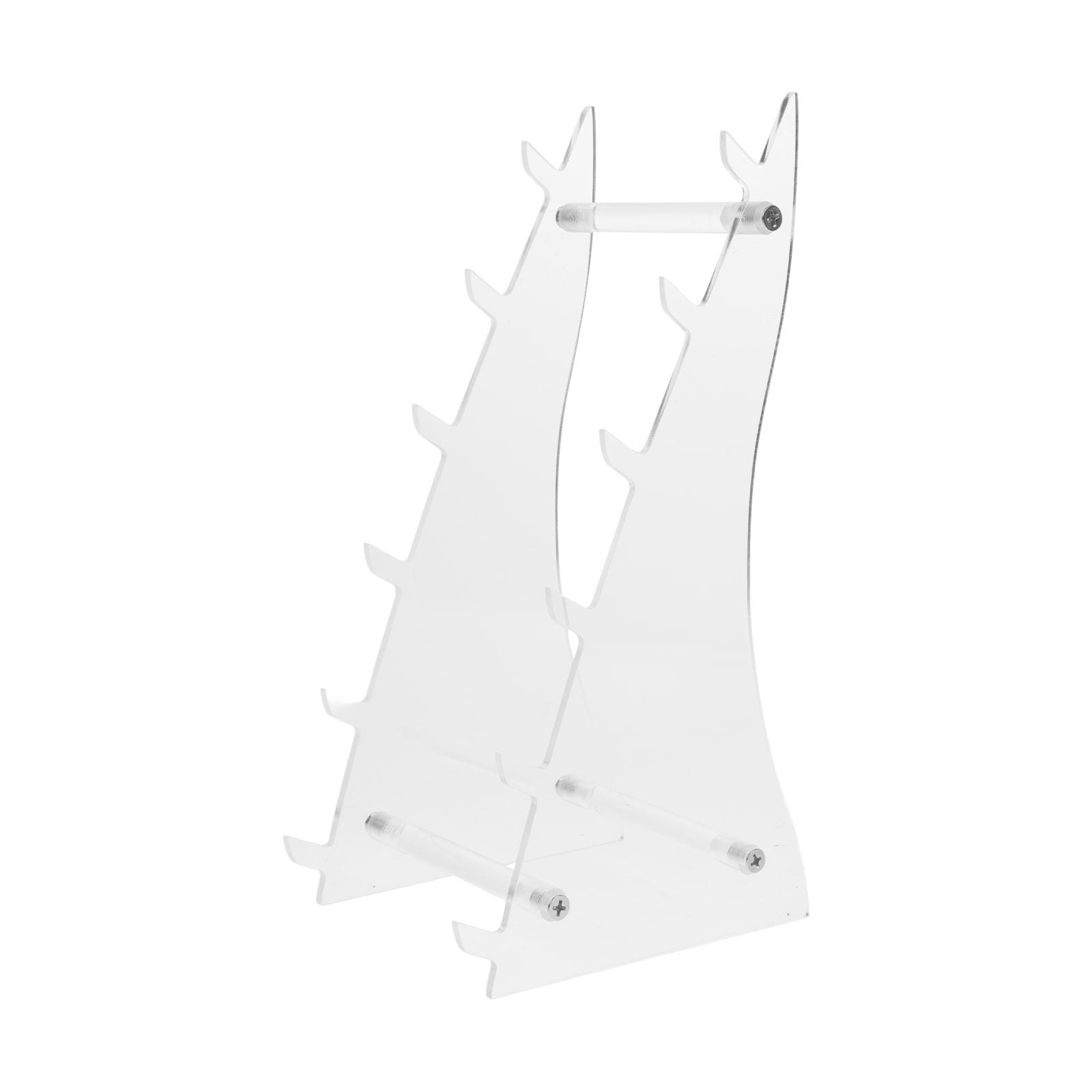 HAKIDZEL Household Display Holder Storage Rack Transparent 1Set ...