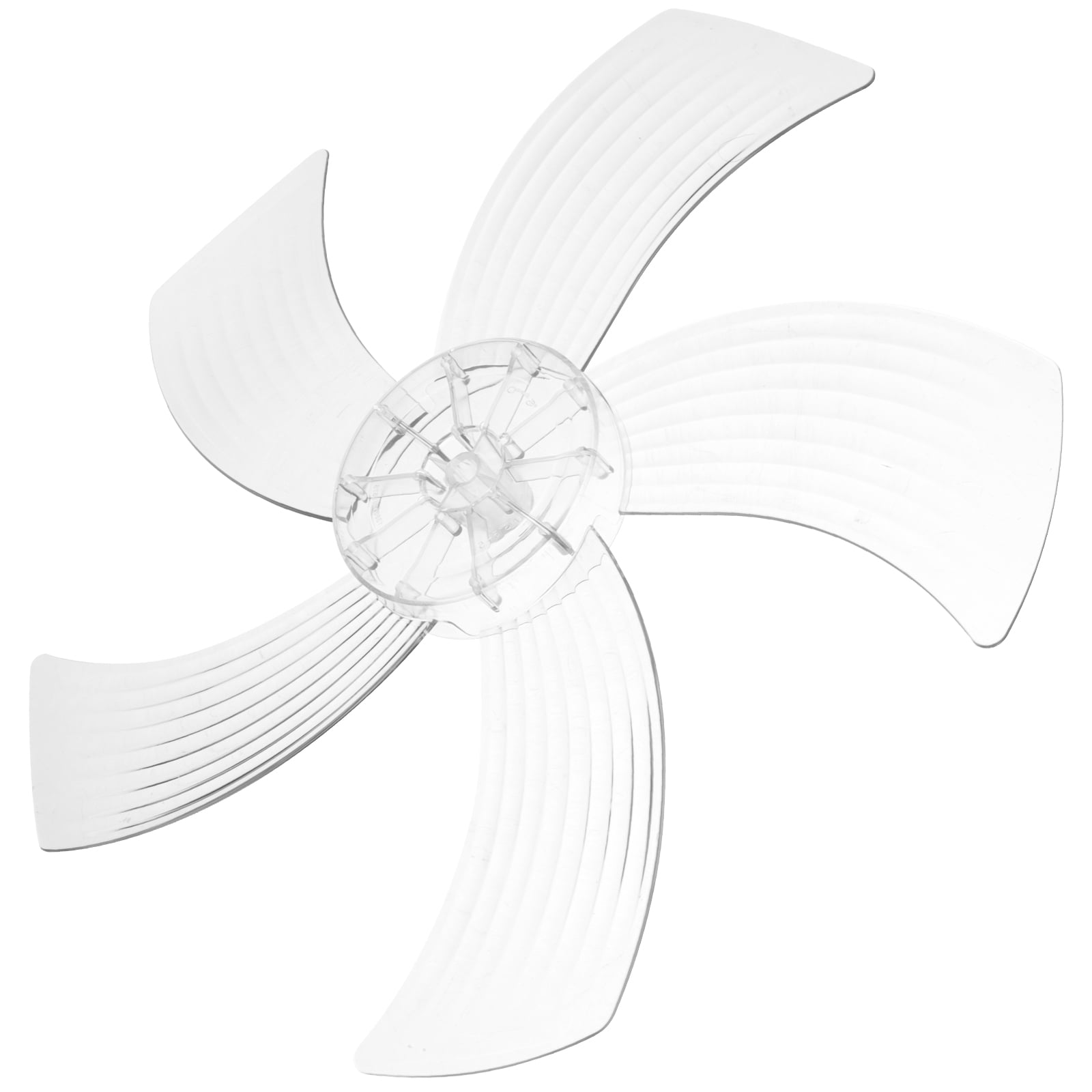 HAKIDZEL Five- Design White Transparent White Fan 1Set for Home and ...
