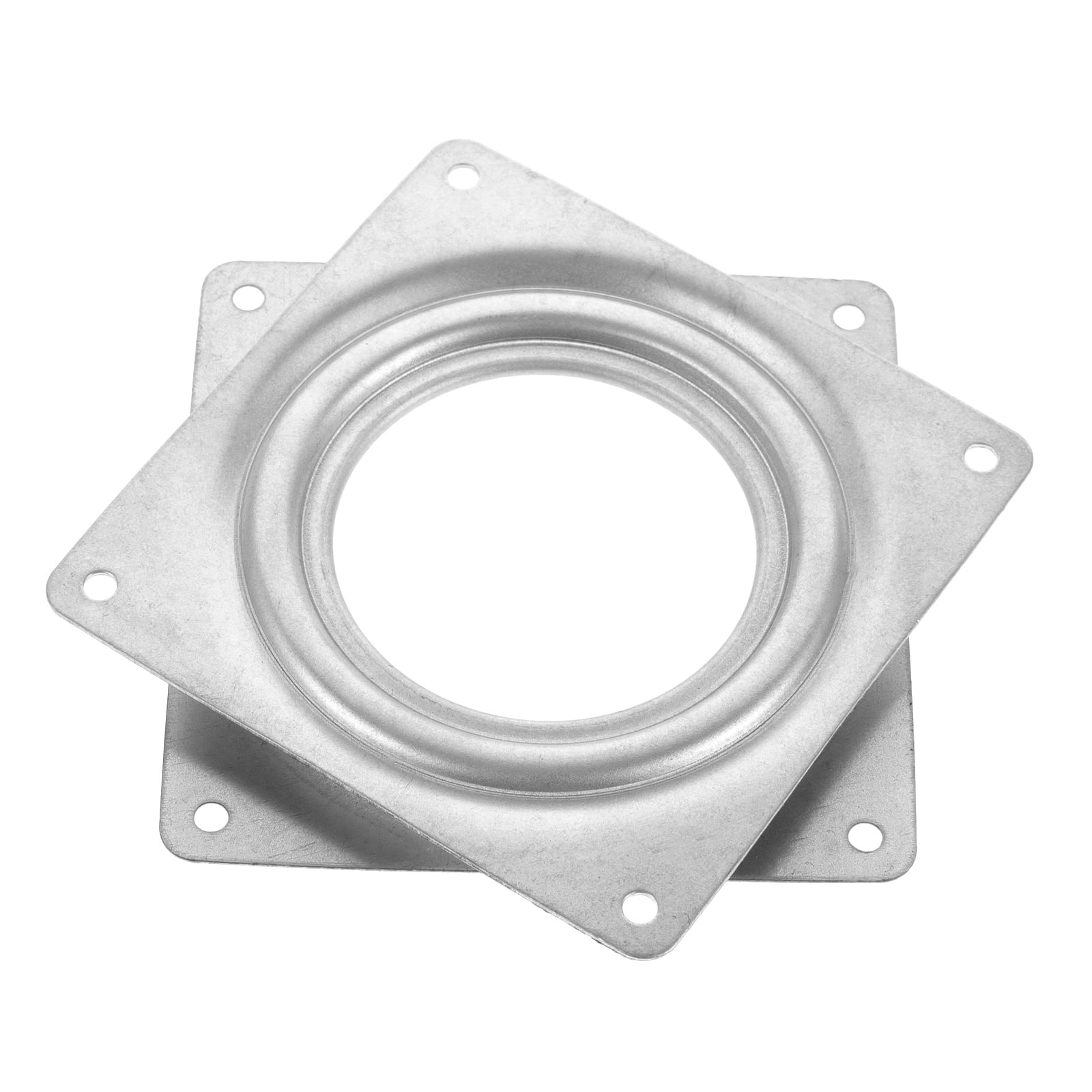 HAKIDZEL Galvanized Plate Rotating Seat Base 12.9x12.9x0.4in Turntable ...