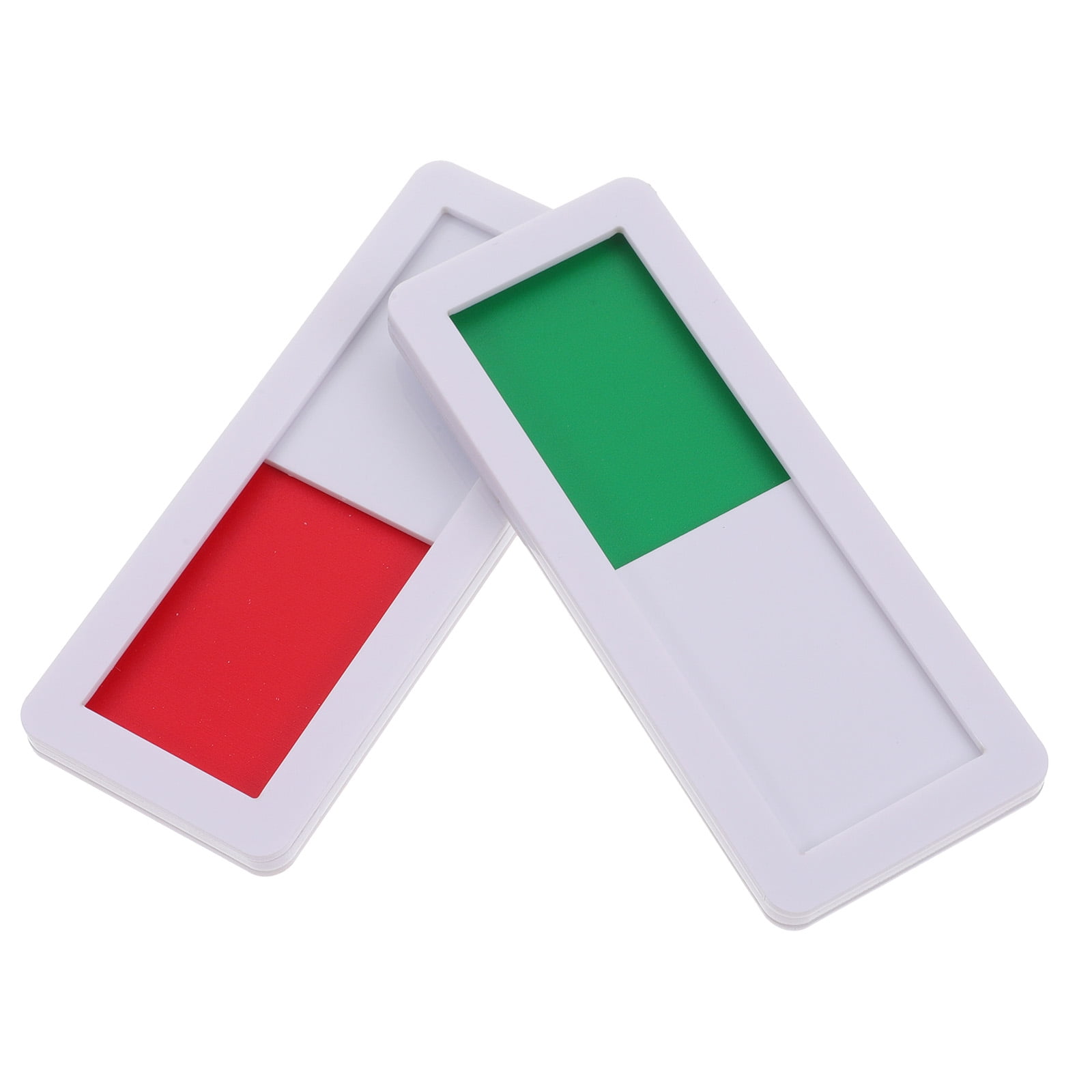 HAKIDZEL Slider Door Indicators 2Pcs for Conference Room and Restroom ...
