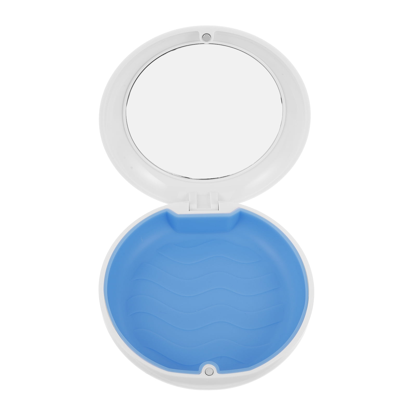 HAKIDZEL Transparent White Retainer Case for Oral Care Dust Protection ...