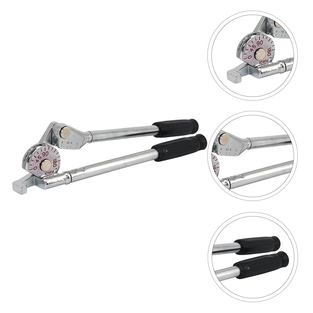 HAKIDZEL Tube Bender Tool Manual Bending Plumbing Bender Alloy Black ...