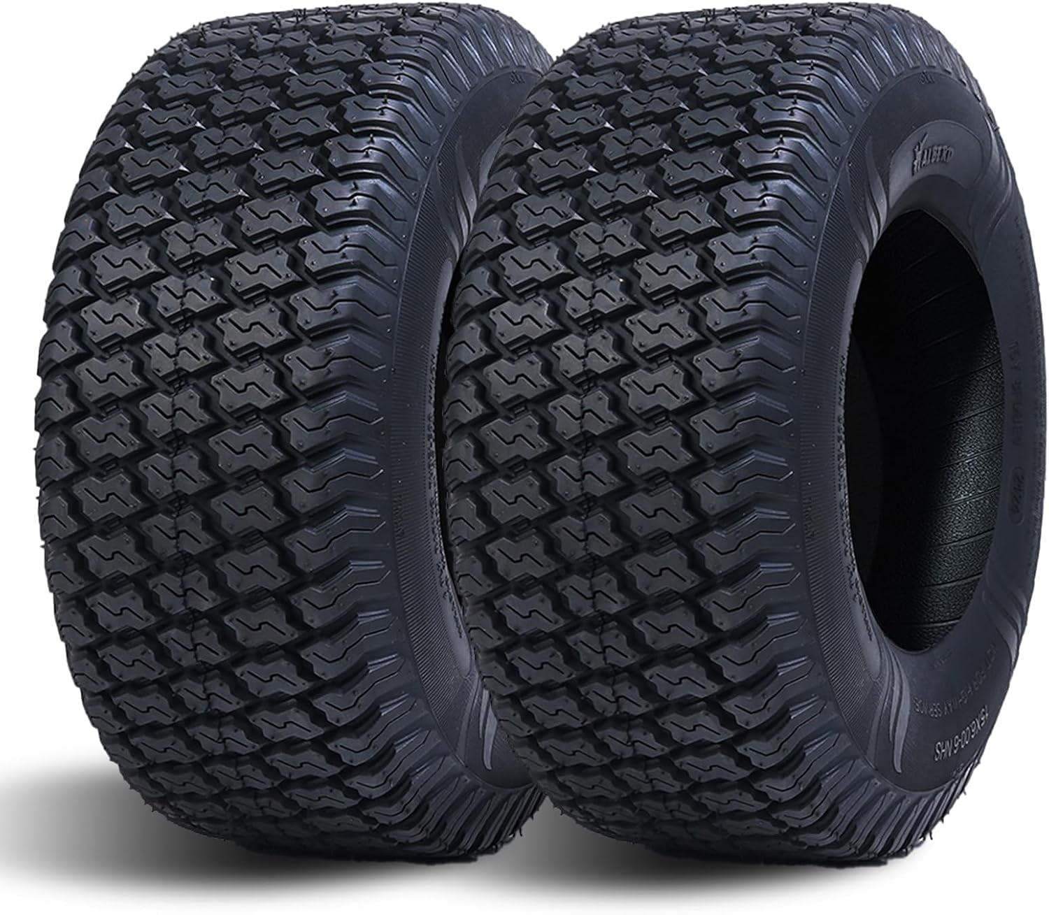 HALBERD 15x6.00-6 Lawn Mower Tires 4PR Turf Friendly Garden Tractor ...