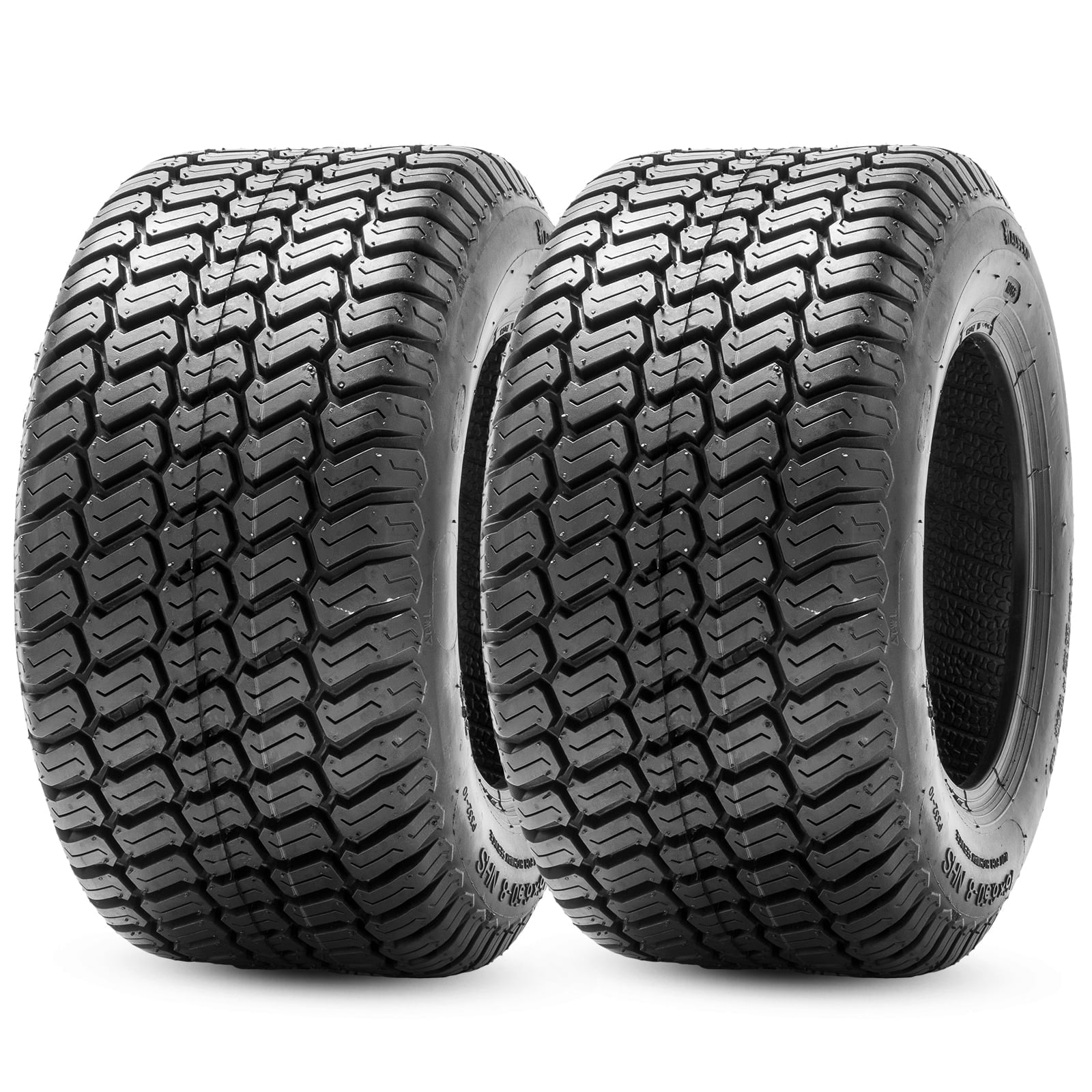 HALBERD 4PR P332 Lawn & Garden Tires 20x10-8, Tubeless ATV Tires Set of ...