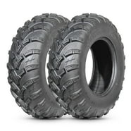 Roadguider ATV/UTV 6PR Tires Set of 2, 25x8-12, Exceptional Traction ...
