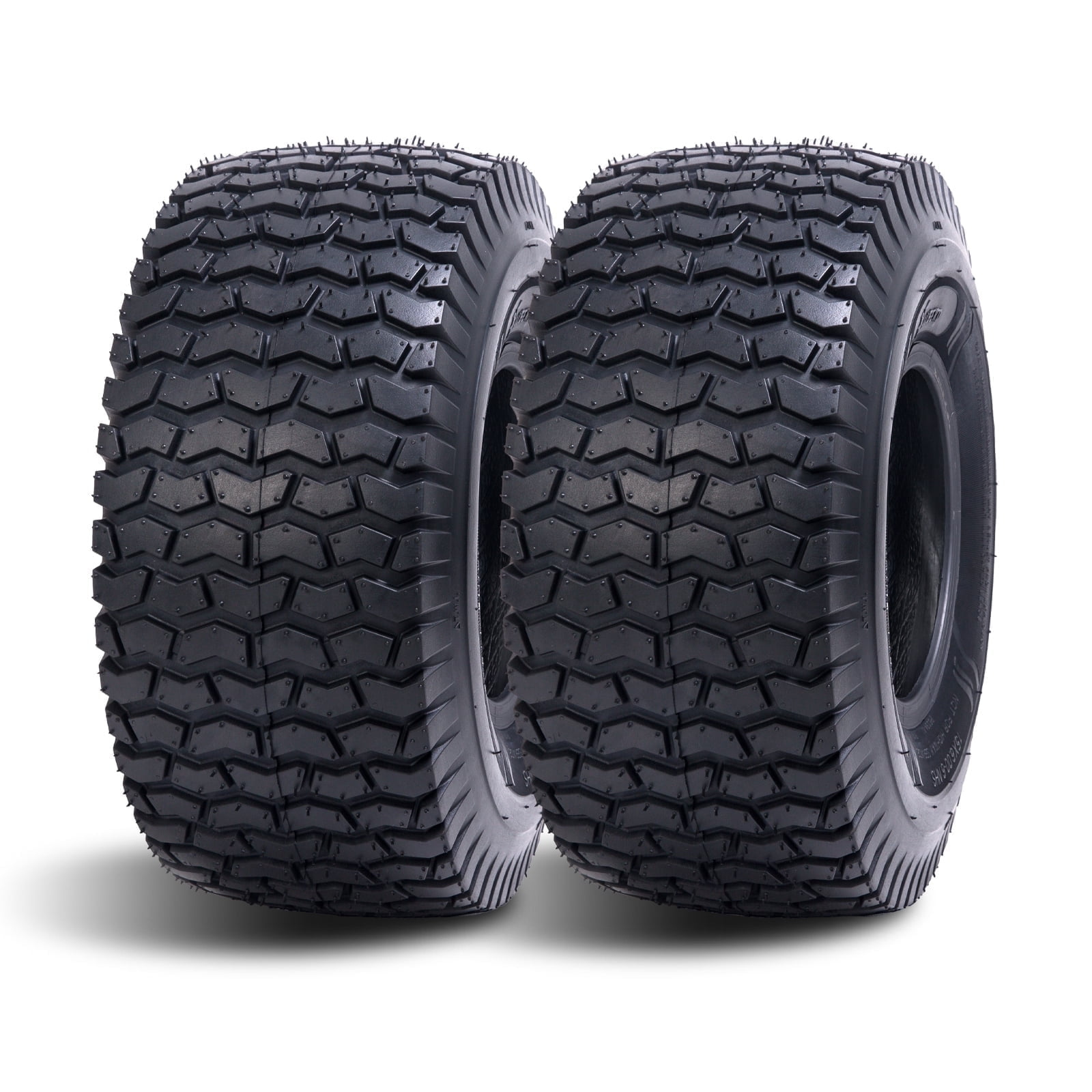 HALBERD Set of 2 15x6-6 Lawn Mower Tires 15x6x6 Garden Tractors Riding ...