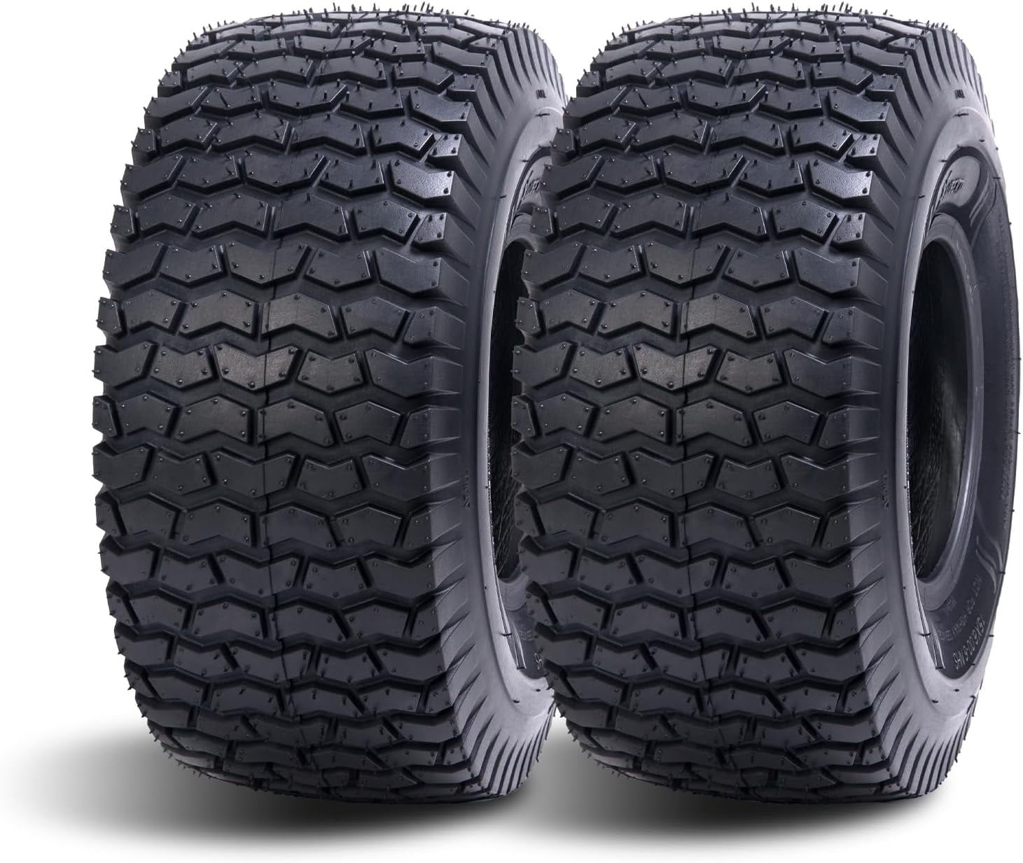 HALBERD Set of 2 Lawn Mower Tires 15x6.00-6 4PR Turf Friendly Garden ...