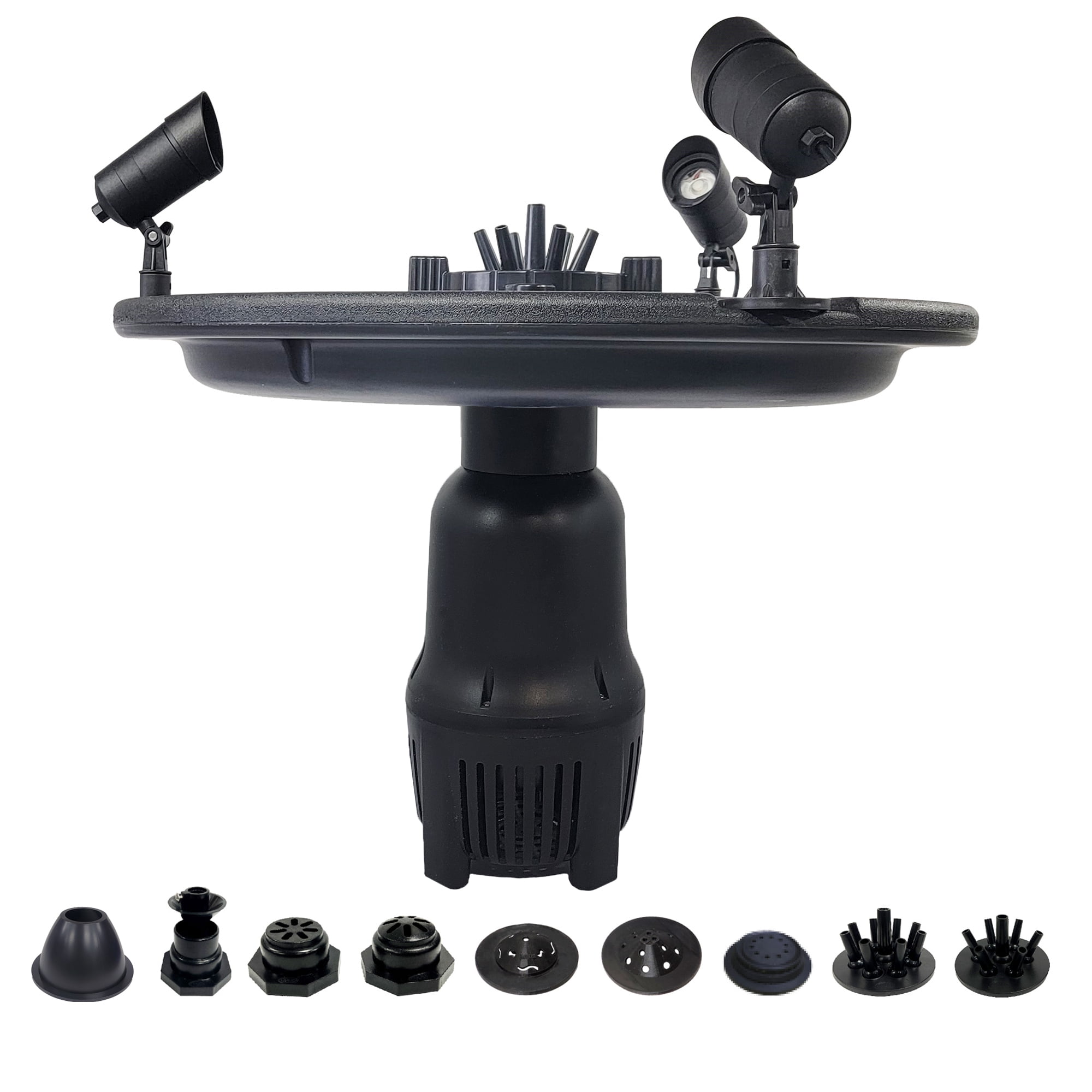 Half Off Ponds Floating Fountain, 1 HP, 15000 GPH, 200 ft Cord, 13 ...