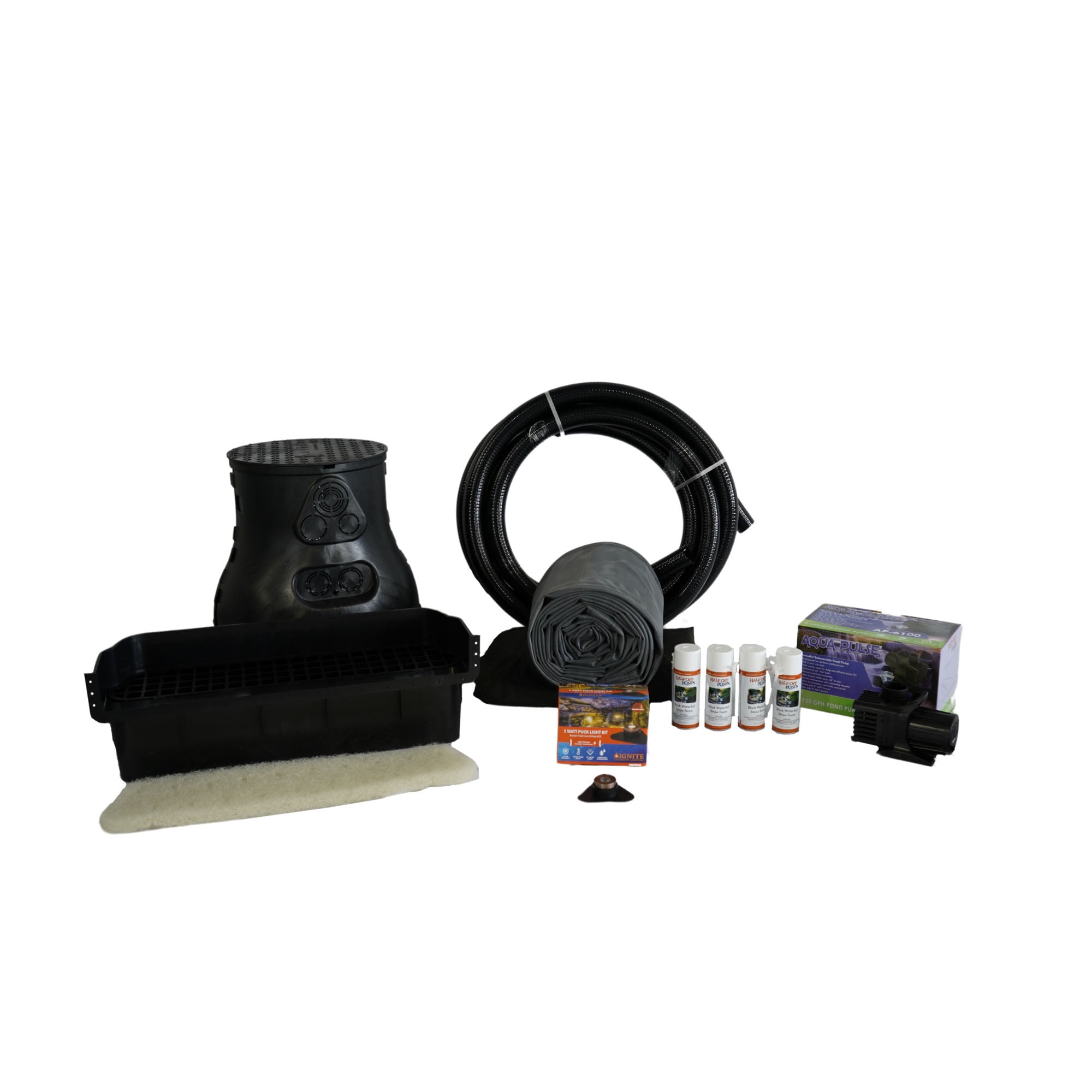 Savio Pond Free 6100 EPDM Waterfall Kit, 15 ft. x 30 ft. - Walmart ...