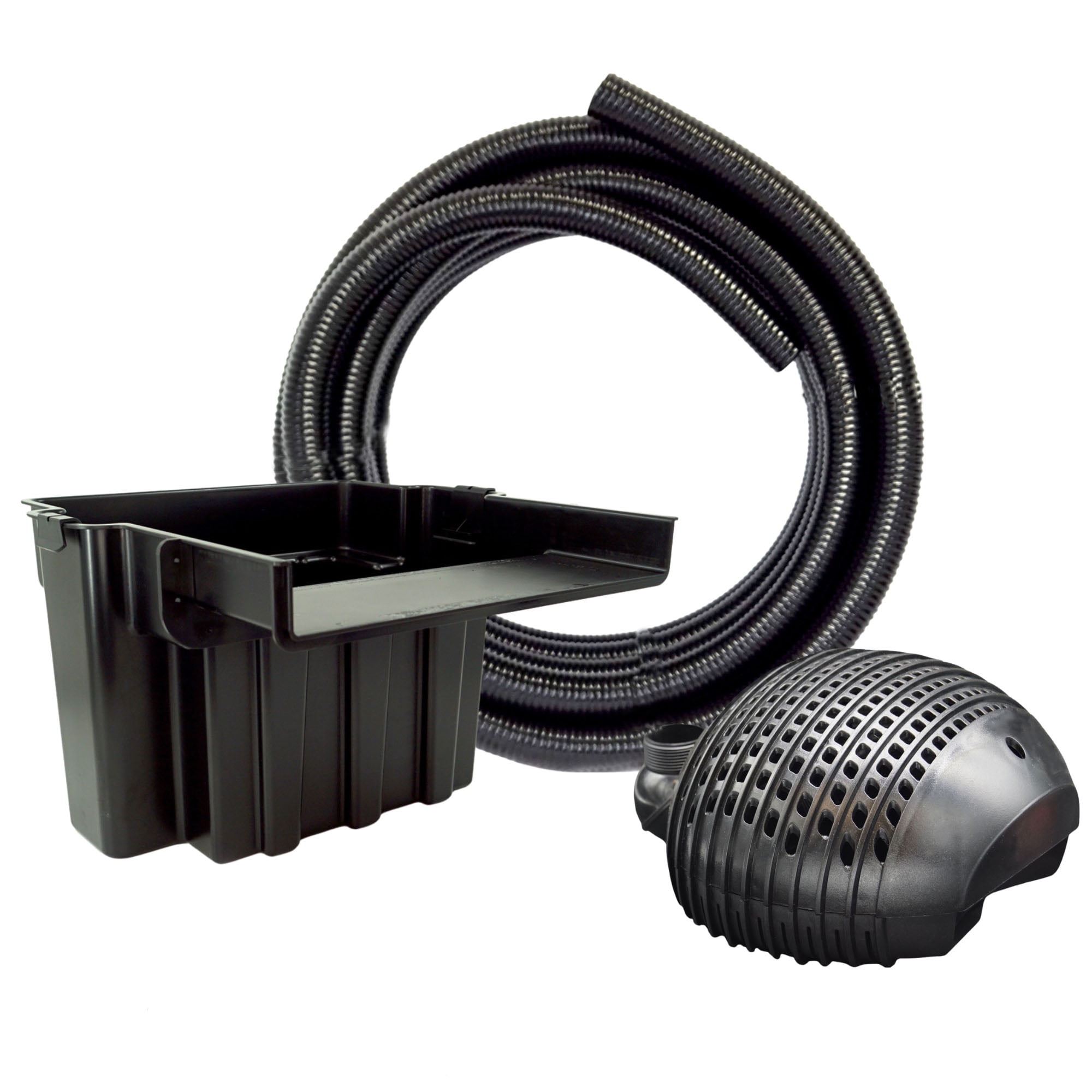 16" Waterfall Spillway Kit for ponds up to 4000 gal, 2100 GPH Pump, 12. ...