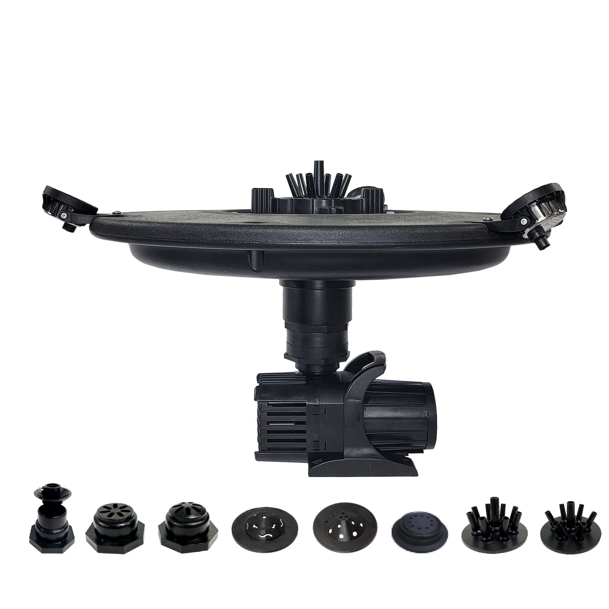 Half Off Ponds Floating Fountain, 3/4 HP, 8000 GPH, 100 ft Cord, 11 ...