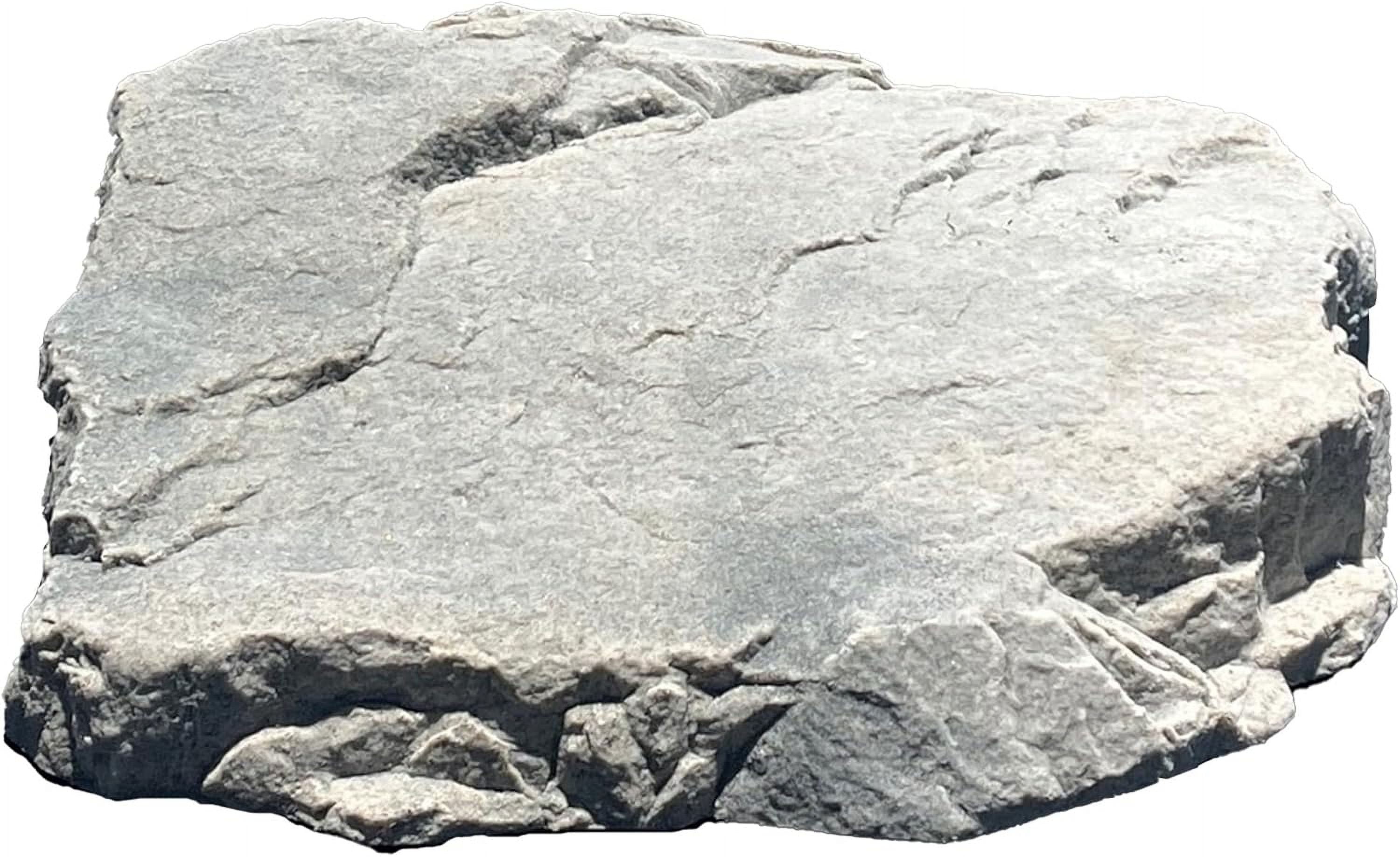HALF OFF PONDS Fieldstone Gray Faux Rock Cover for Skimmers, Waterfalls ...