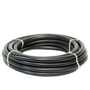 Alpine Corporation 3/4 in. I.D. x 1 in. O.D. x 100 ft. Black Flexible ...