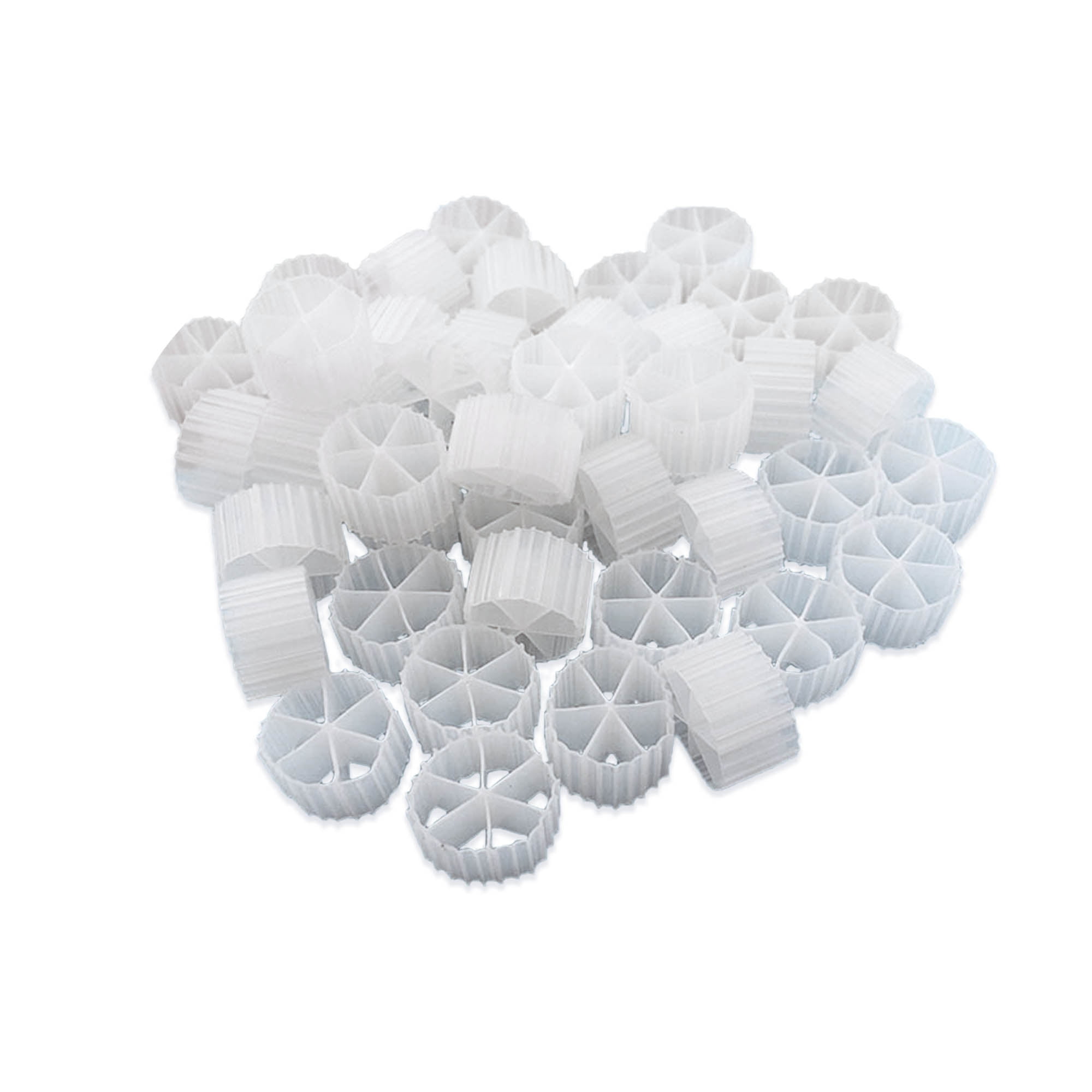 Fluidized Media MBBR 16mm x 10mm (0.6" x 0.4") Bio Filter, 1 Cubic Foot ...