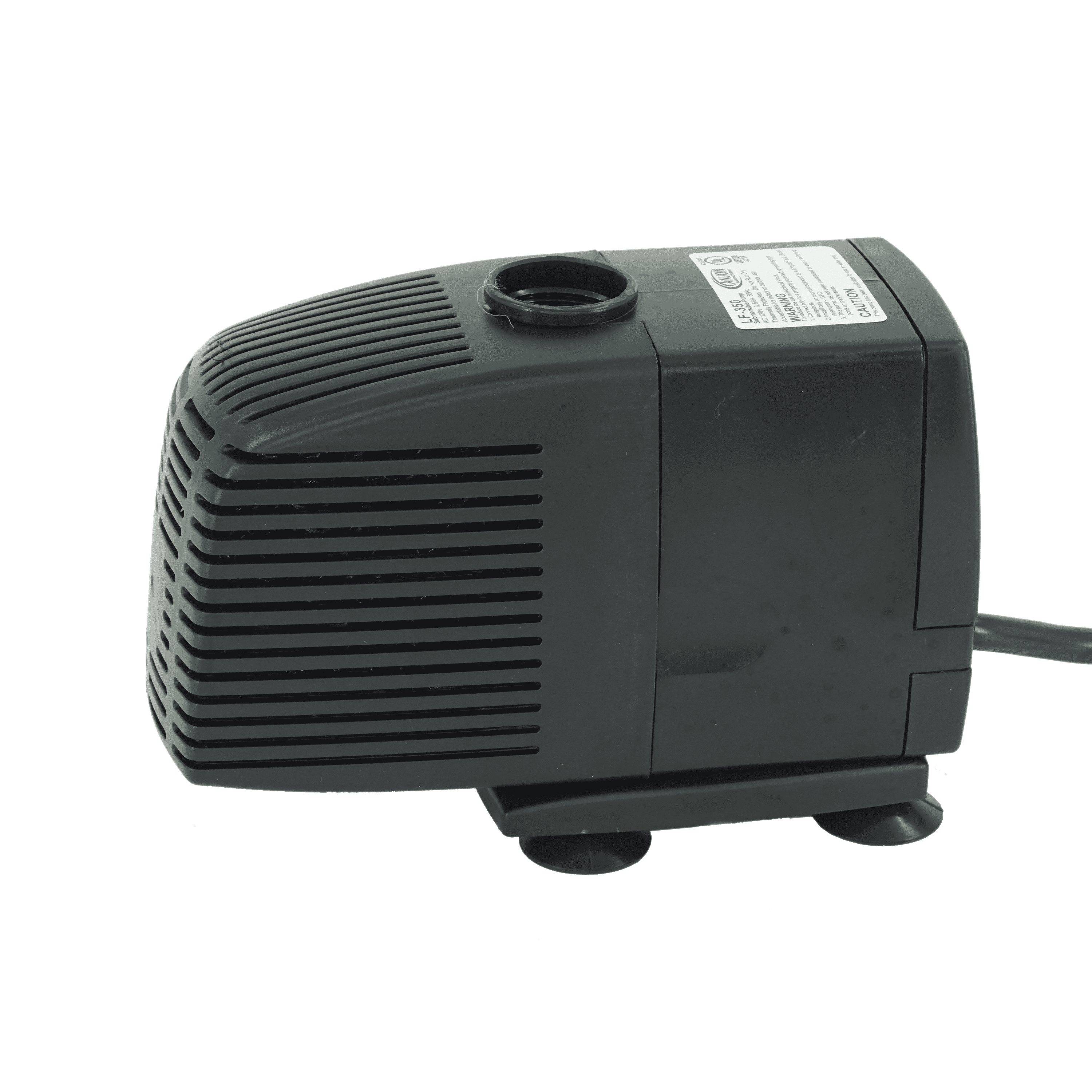 Fountain Master 500 GPH Submersible Fountain Pump with 3 Nozzles, Flow ...