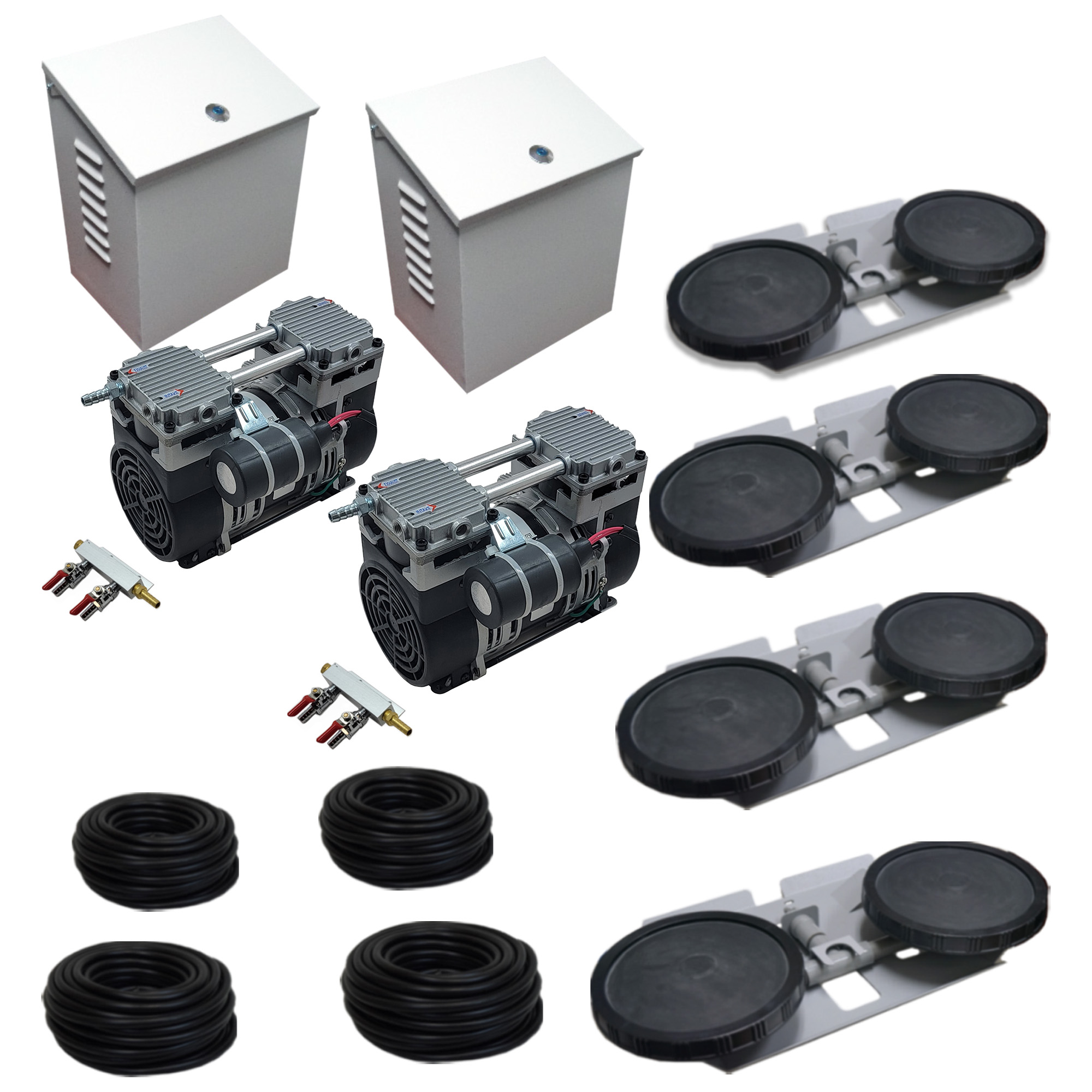 Half Off Ponds (2) 10 Inch EPDM Rubber Membrane Air Diffuser for Pond ...