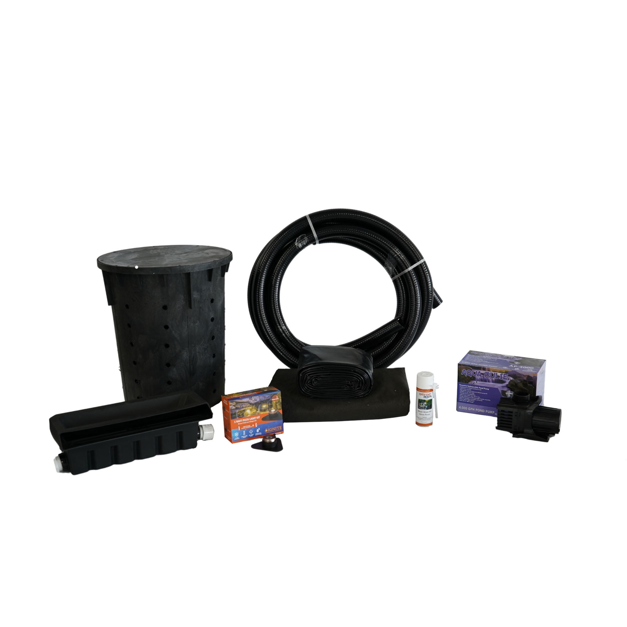 Simply Waterfalls 4000 15' x 25' PVC Waterfall Kit - PVCPMAN0 - Walmart.com