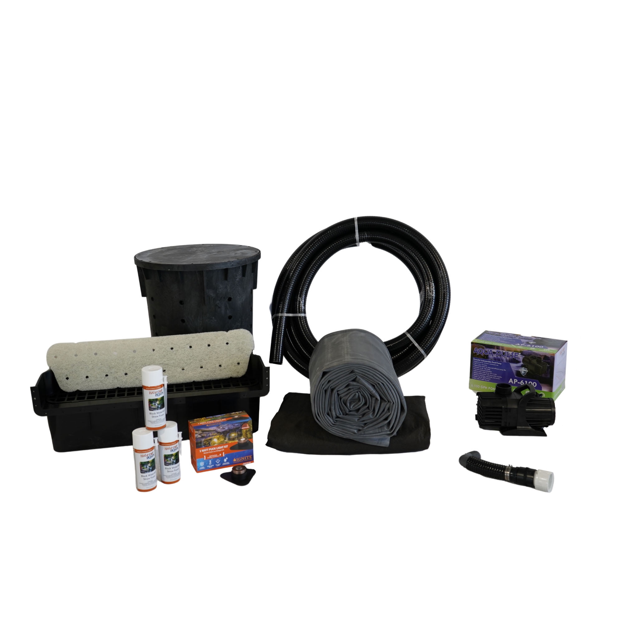 Half Off Ponds Simply Waterfalls 6100 EPDM Waterfall Kit, 10 ft. x 25 ...