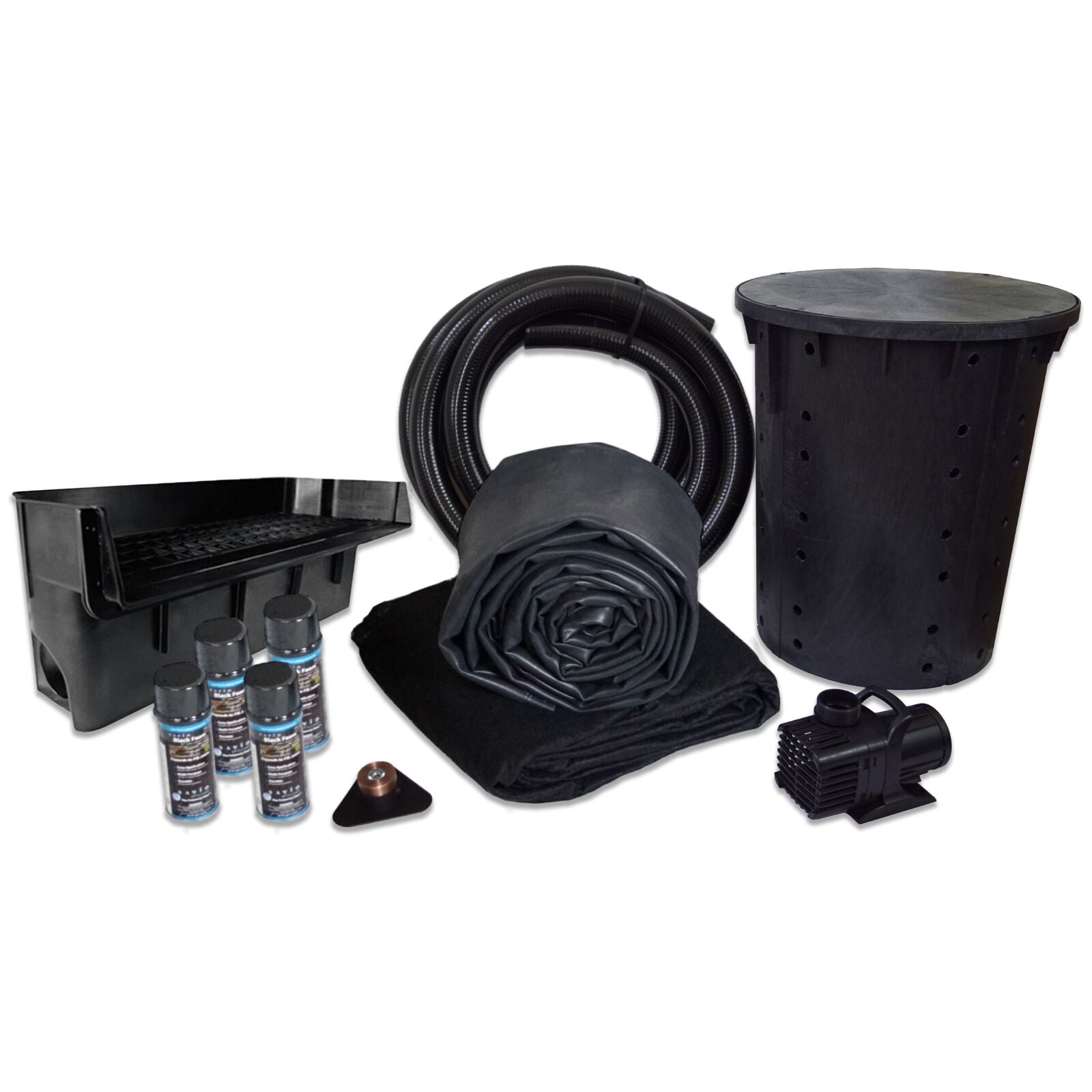 HALF OFF PONDS Simply Waterfalls 6100 Waterfall Kit with 10' x 30' EPDM ...